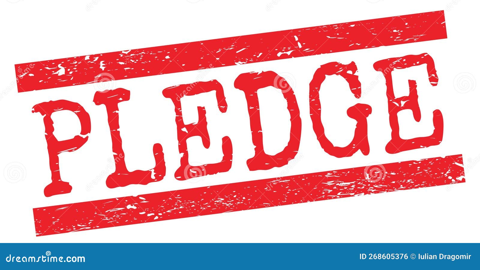 PLEDGE Text On Red Lines Stamp Sign Royalty-Free Stock Image ... PLEDGE Text On Red Lines Stamp Sign Royalty-Free Stock Image ...