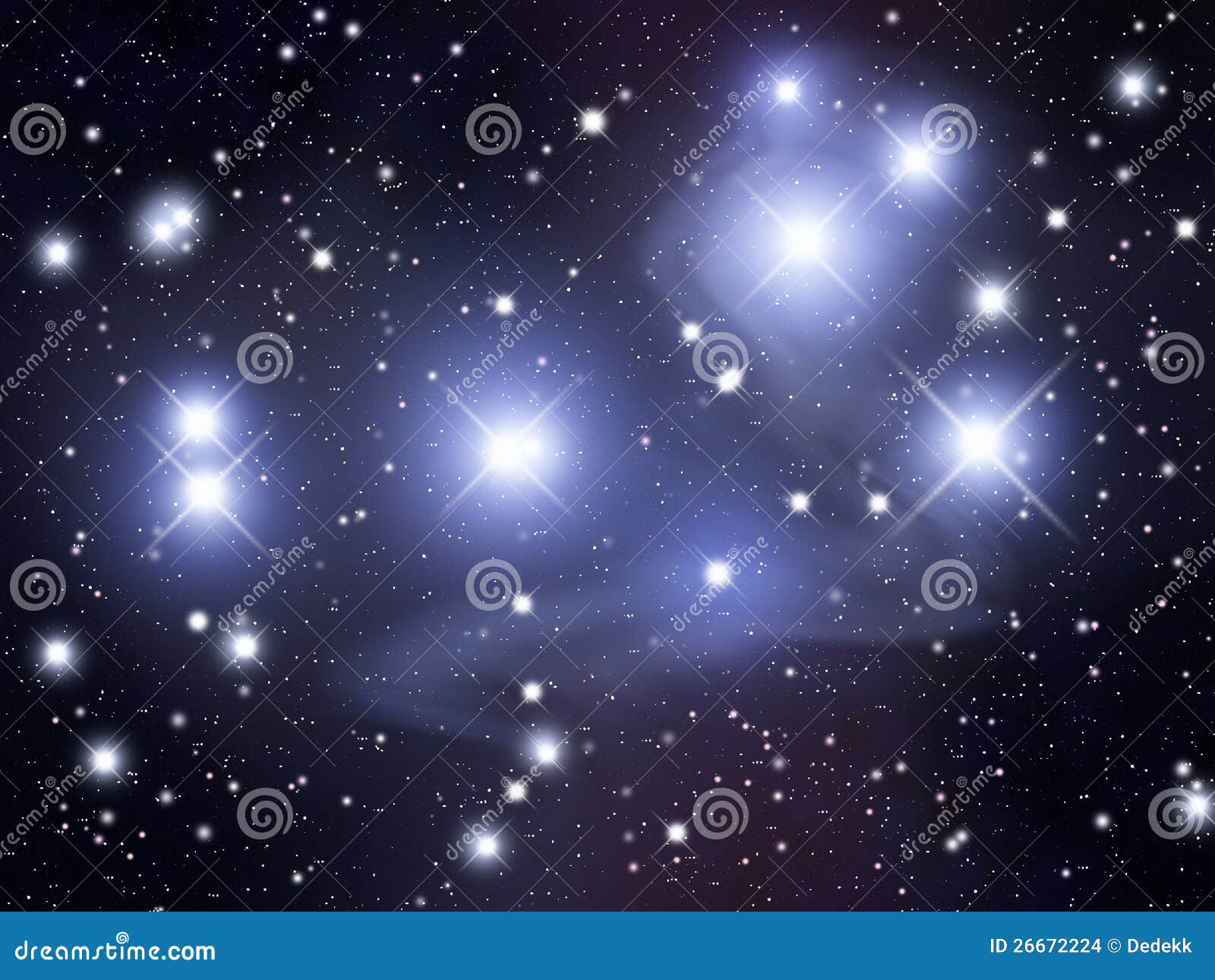 Andromeda The Princess Of Ethiopia Constellation On A Starry Space ...