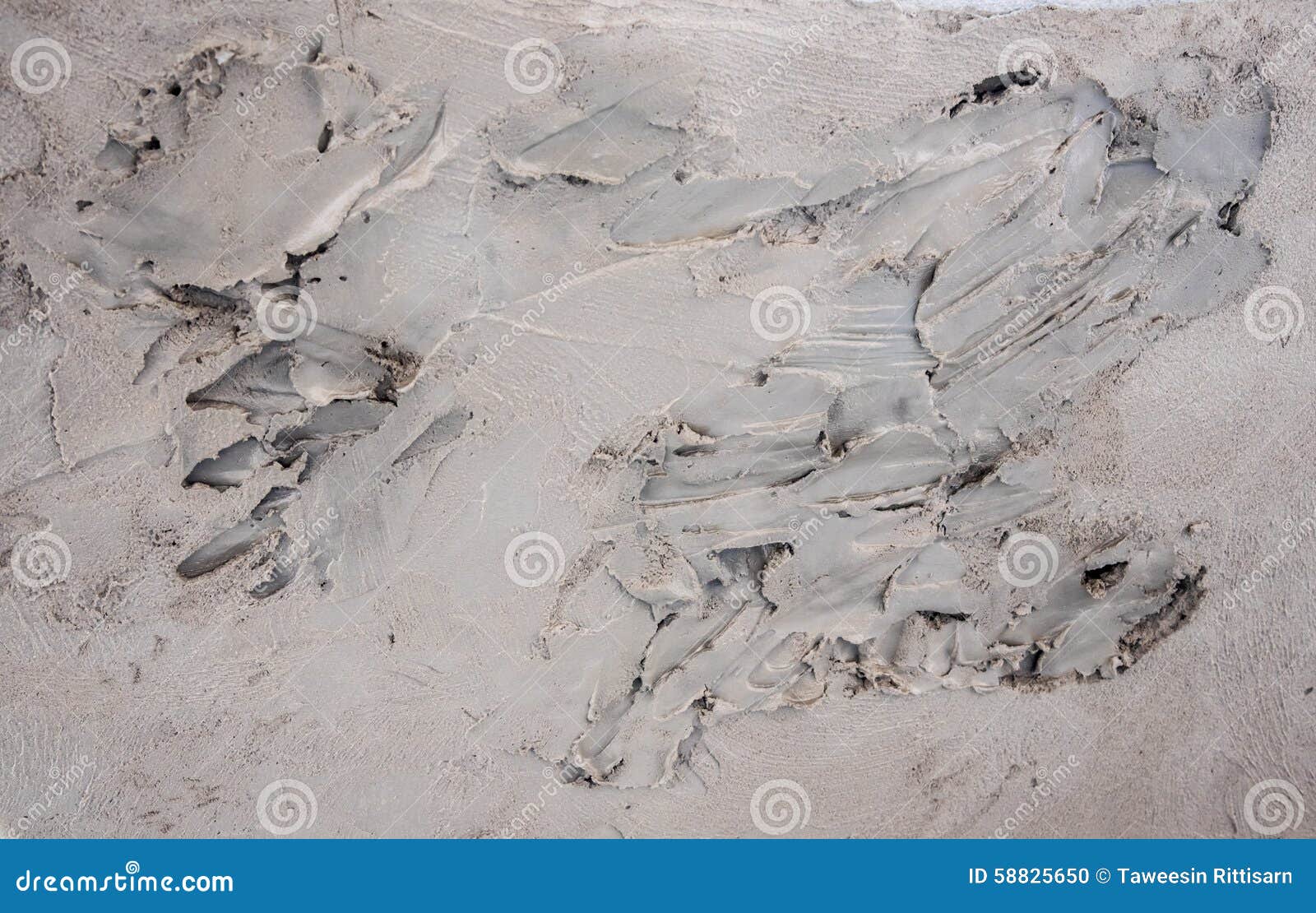 Pleister Concrete Muur, Tussen Bouw Stock Foto - Image of gipsplaat ...