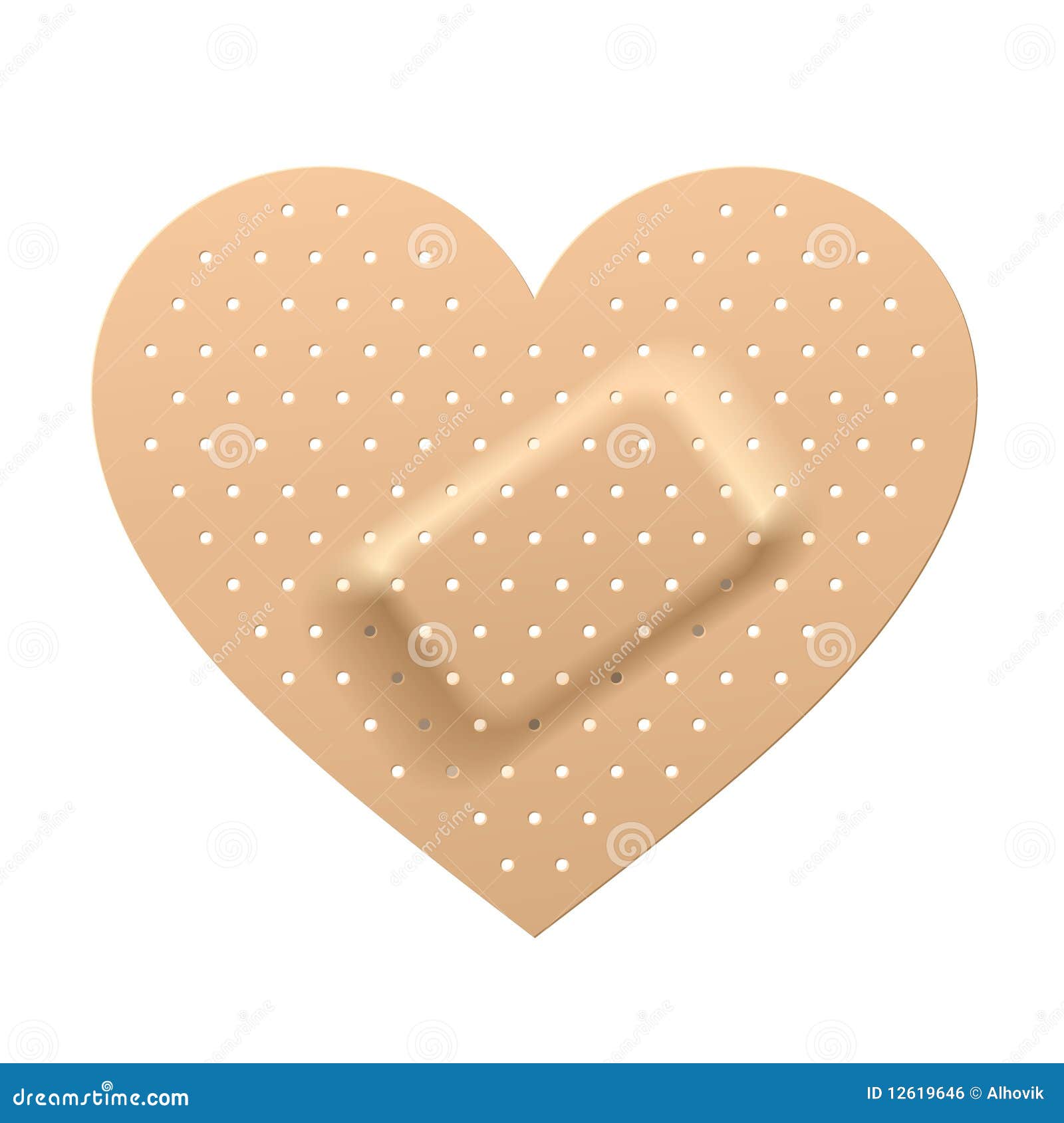 Hart Pleister Clipart Pleister Op Gebroken Hart Pictogram Vector Zorg