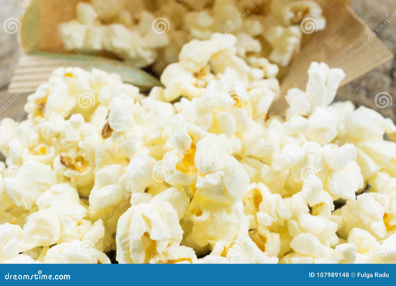 Popcorn stock photo. Image of nutrition, commercial - 107989148