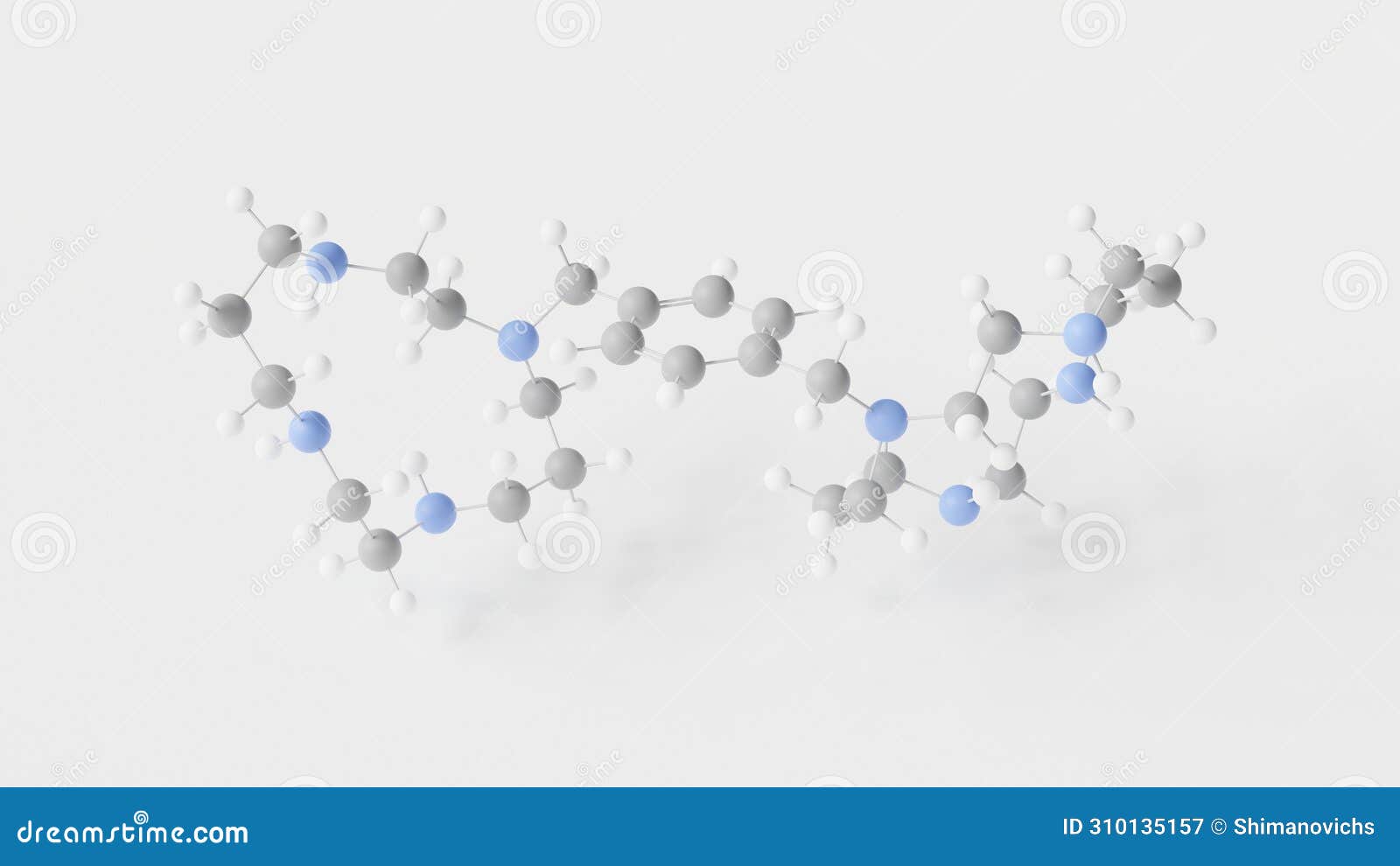 Plerixafor Molecule 3d, Molecular Structure, Ball And Stick Model ... Plerixafor Molecule 3d, Molecular Structure, Ball And Stick Model ...