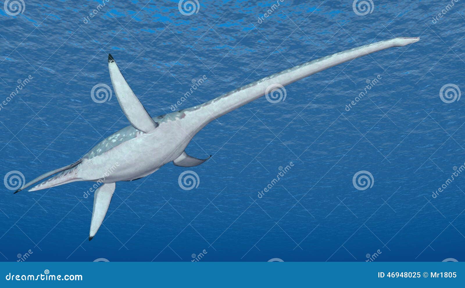 Plesiosaurus stock illustration. Illustration of grand - 46948025
