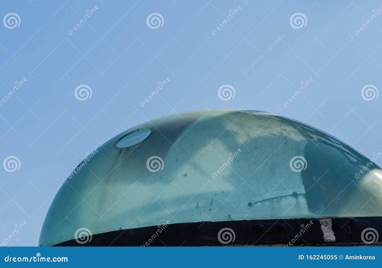 Plexiglass Dome on Fire-control System Editorial Image - Image of ...