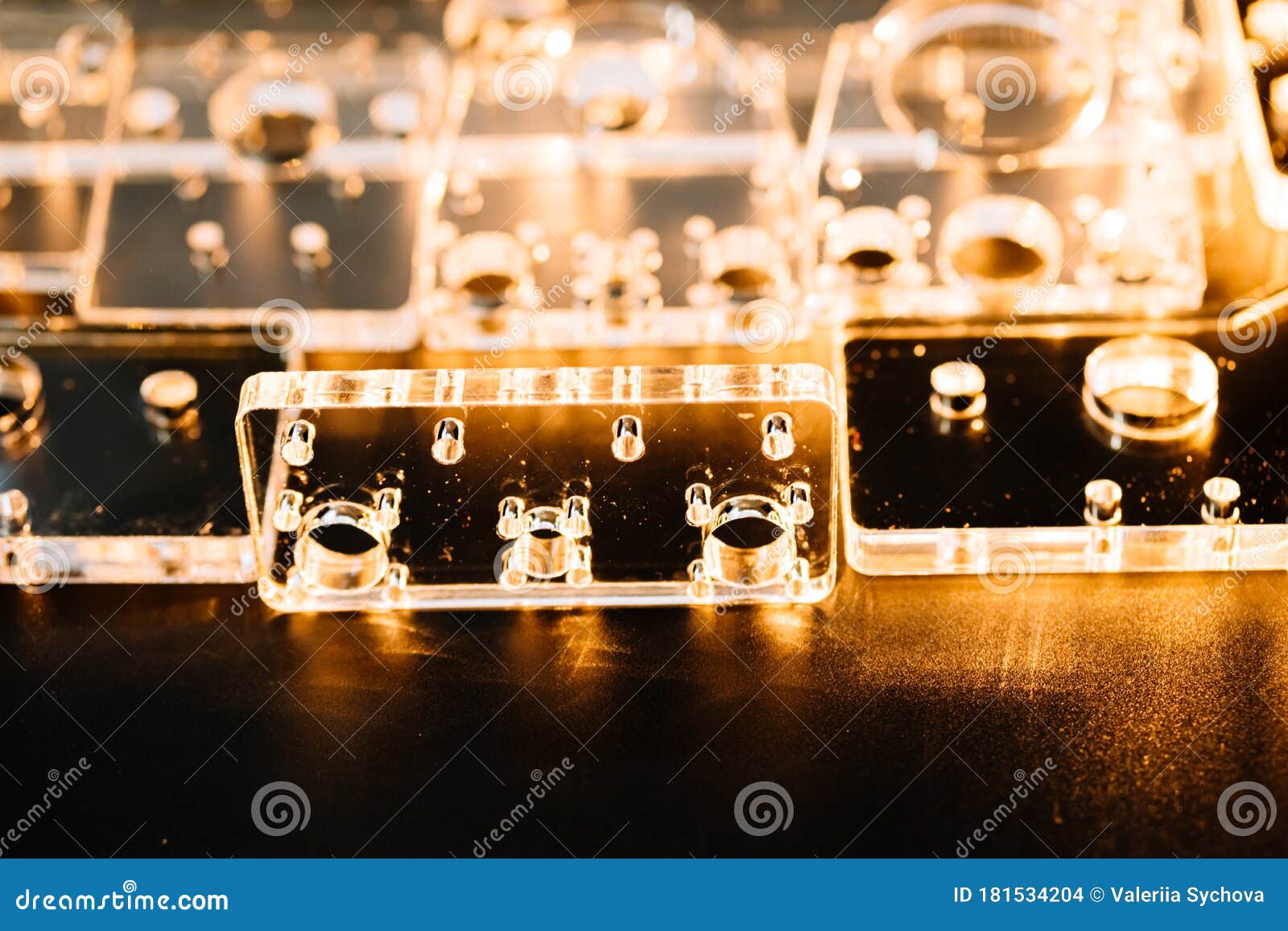 ..Plexiglass Parts for Cnc Machine Stock Photo - Image of mill ...