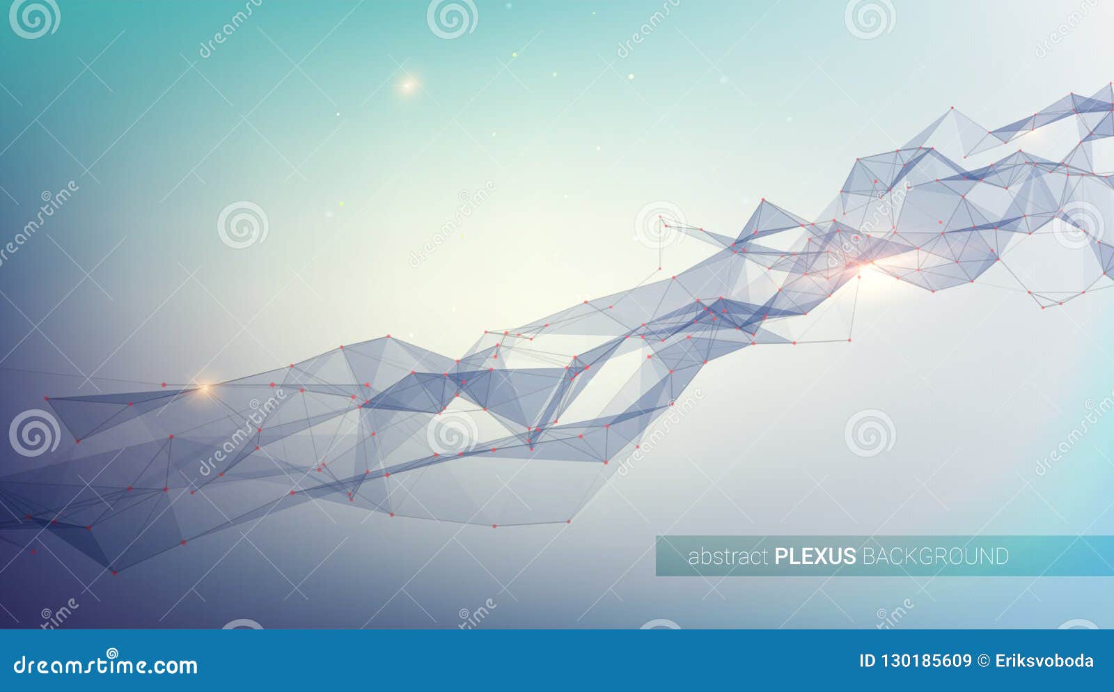 Plexus Abstract Digital Background Concept Of Network Communicate