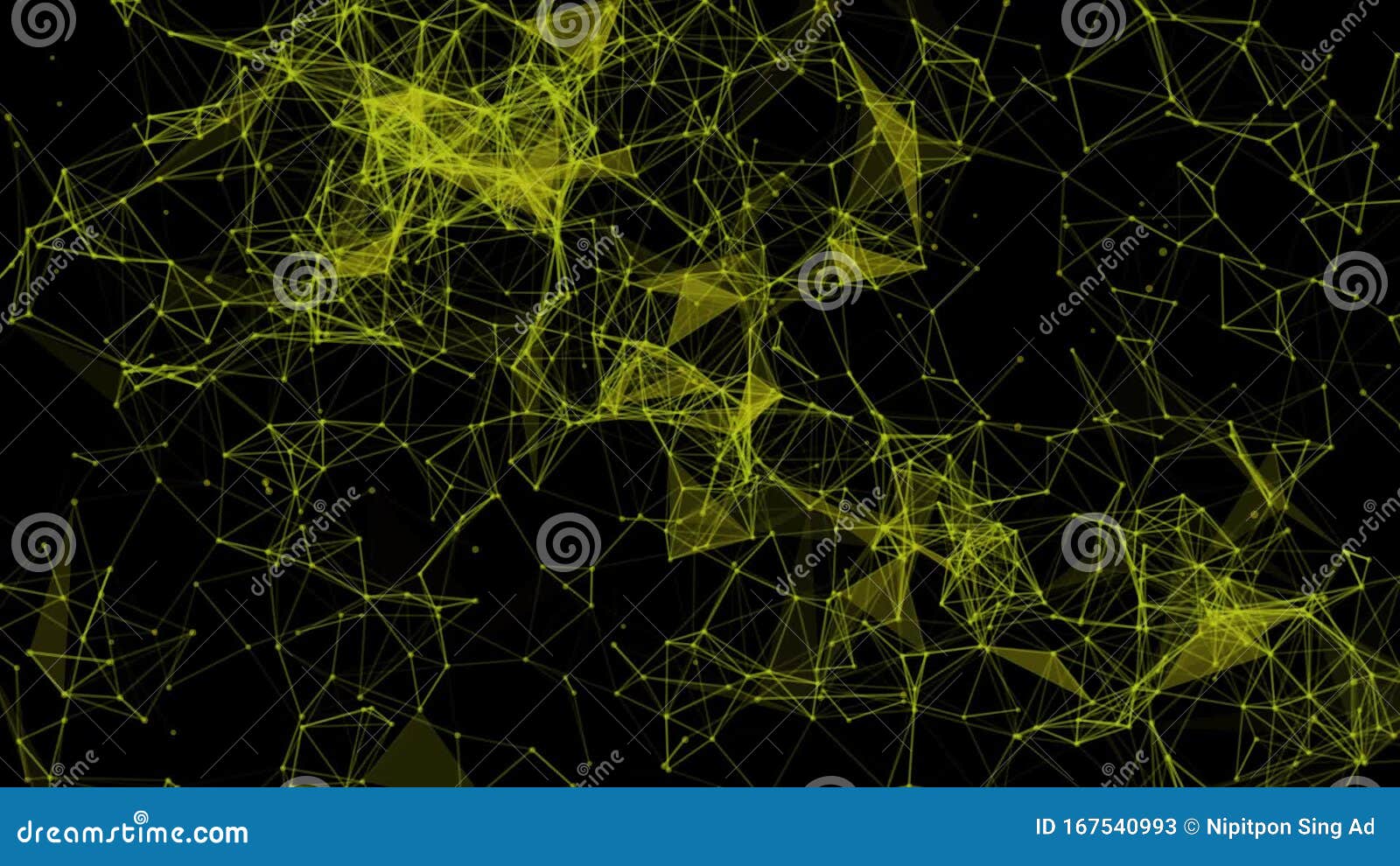 Plexus Of Abstract Network Connection Background Stock Video Video Of Futuristic Concept