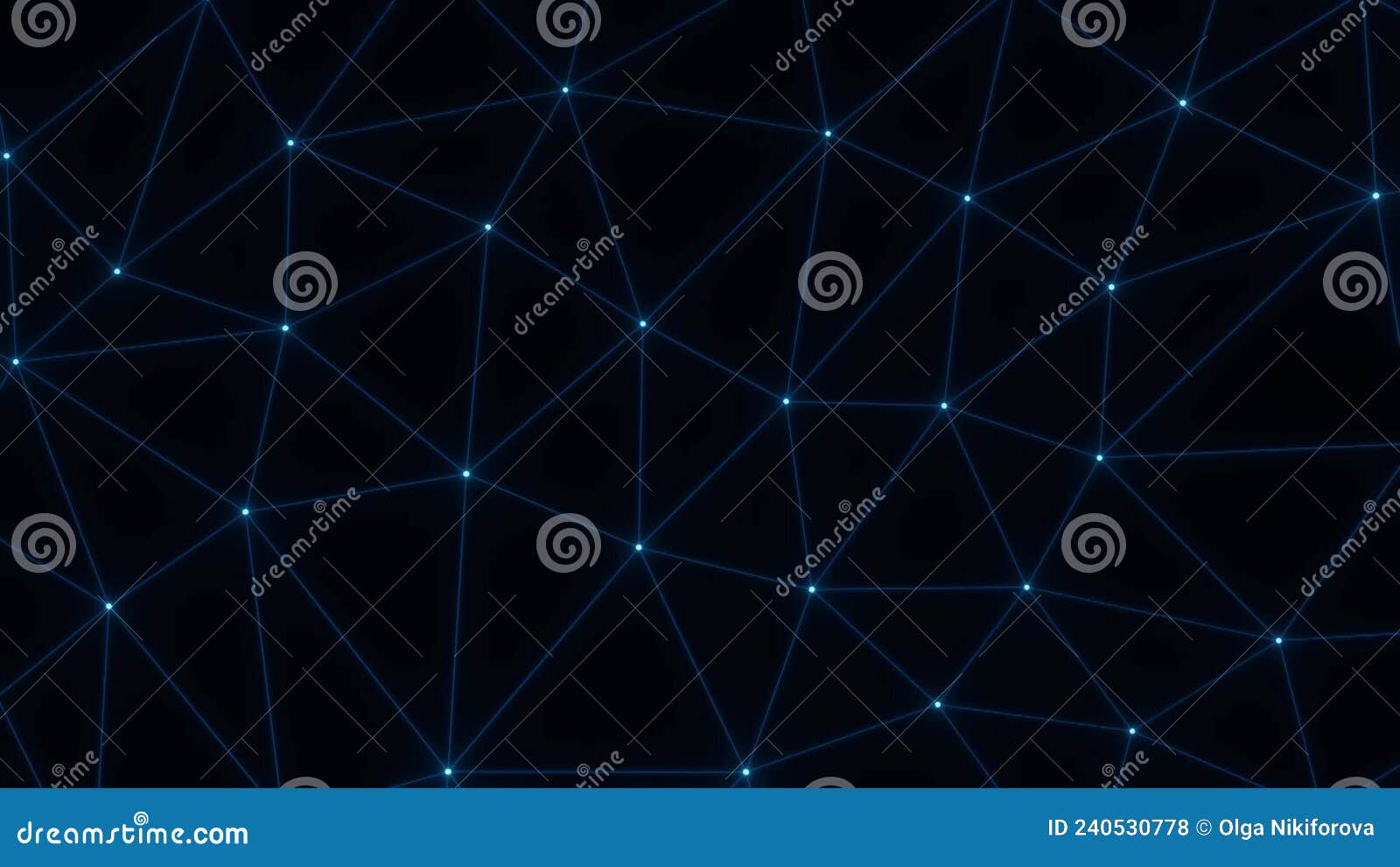 Plexus Abstraction Digital Network Technology. Moving Background Mesh Loop. VJ Loops Stock ...