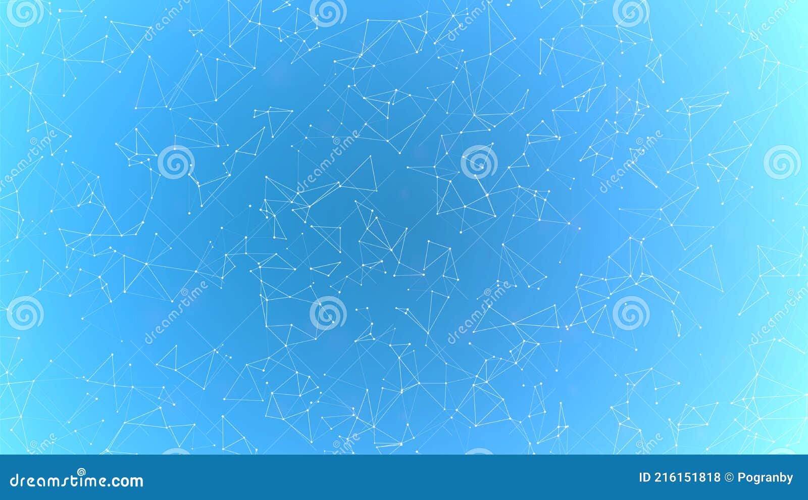 Plexus Background. Blue Polygon Vector Backdrop. Dots Connected With ... Plexus Background. Blue Polygon Vector Backdrop. Dots Connected With ...
