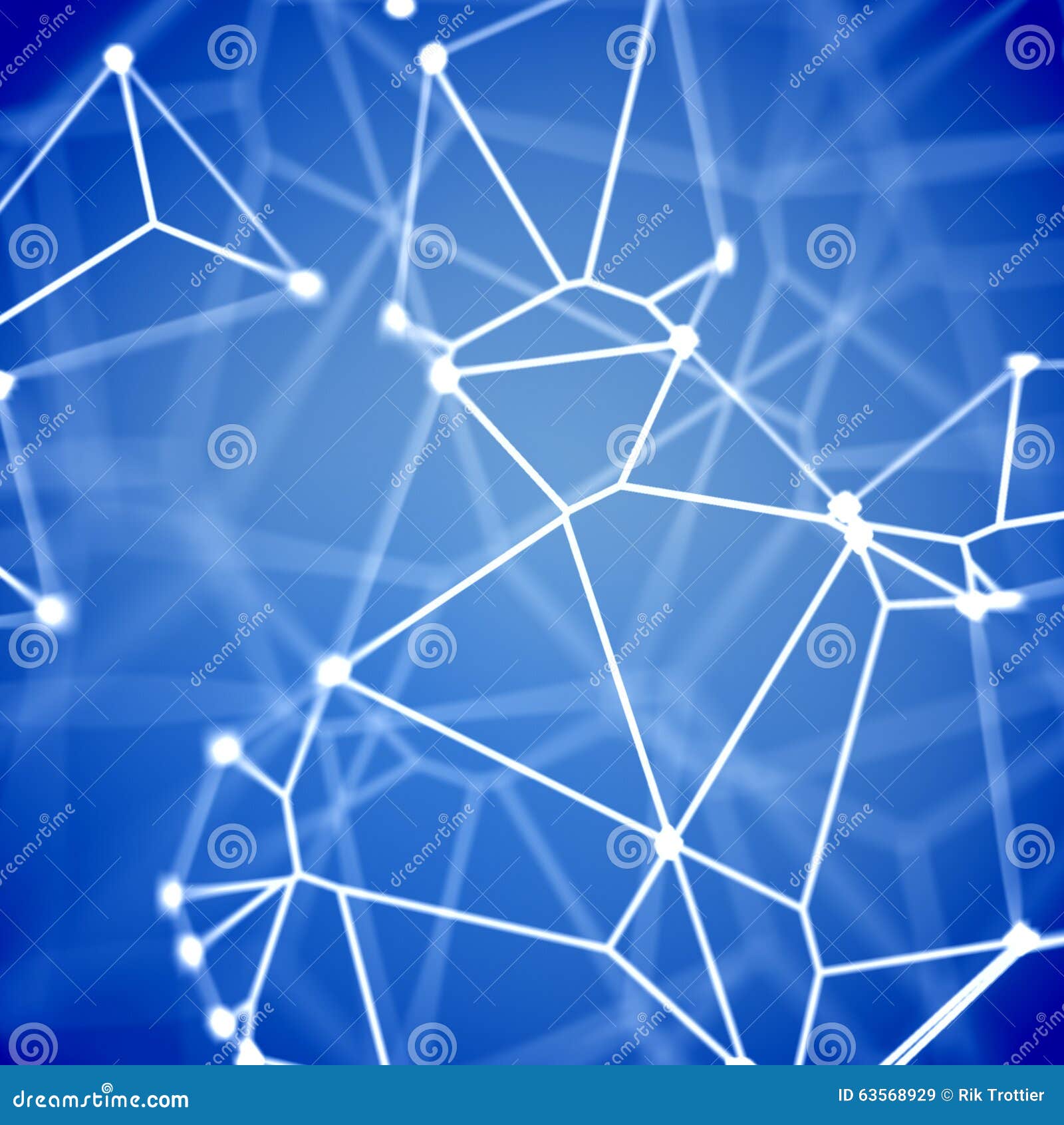 Network blue stock illustration. Illustration of branching - 63568929