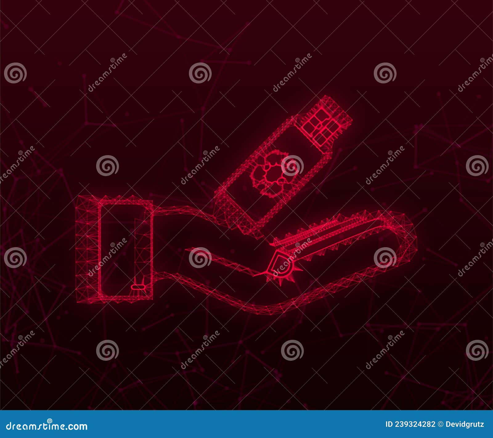 Plexus Computer Virus on Usb Flash Card in Hands. Virus Protection ...