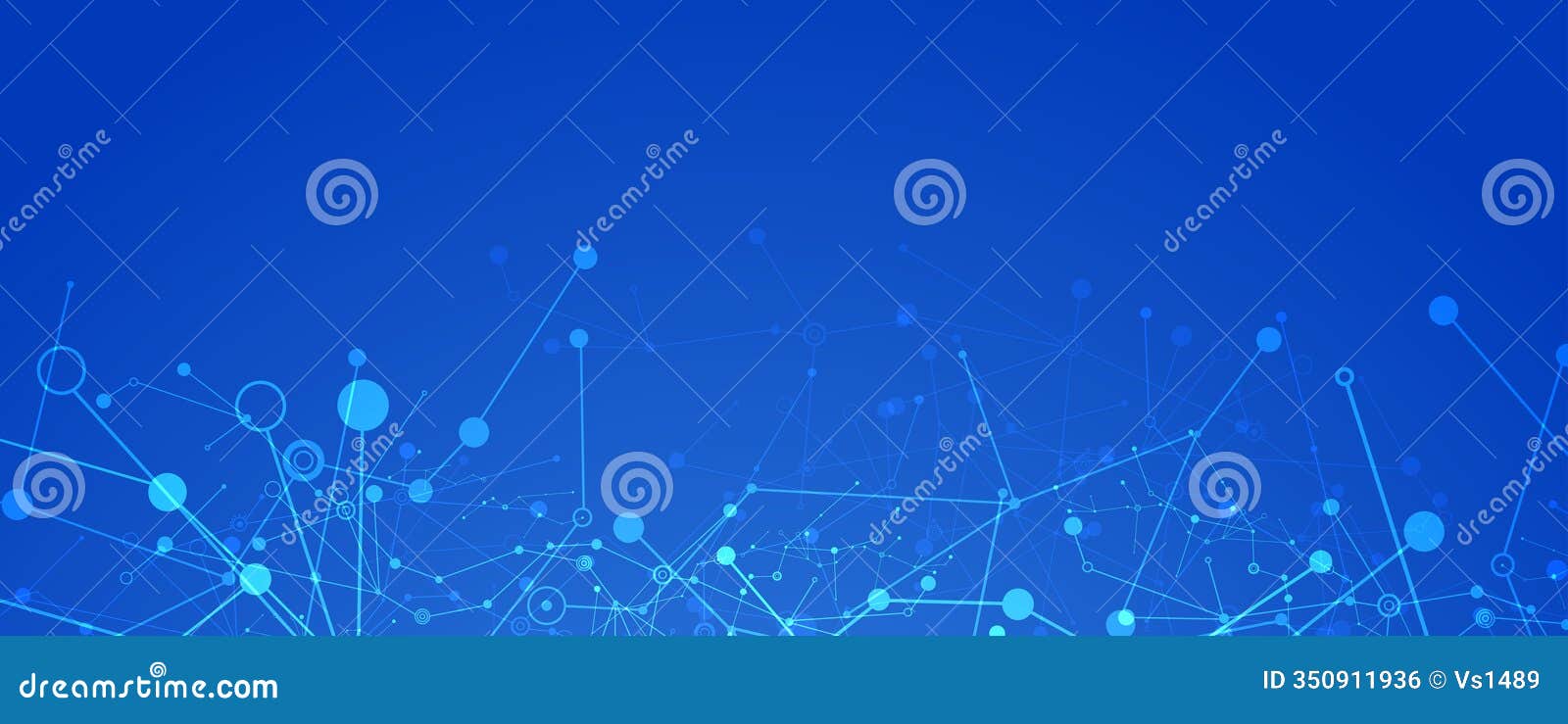 Plexus Effect On Abstract Background Vector Illustration ...