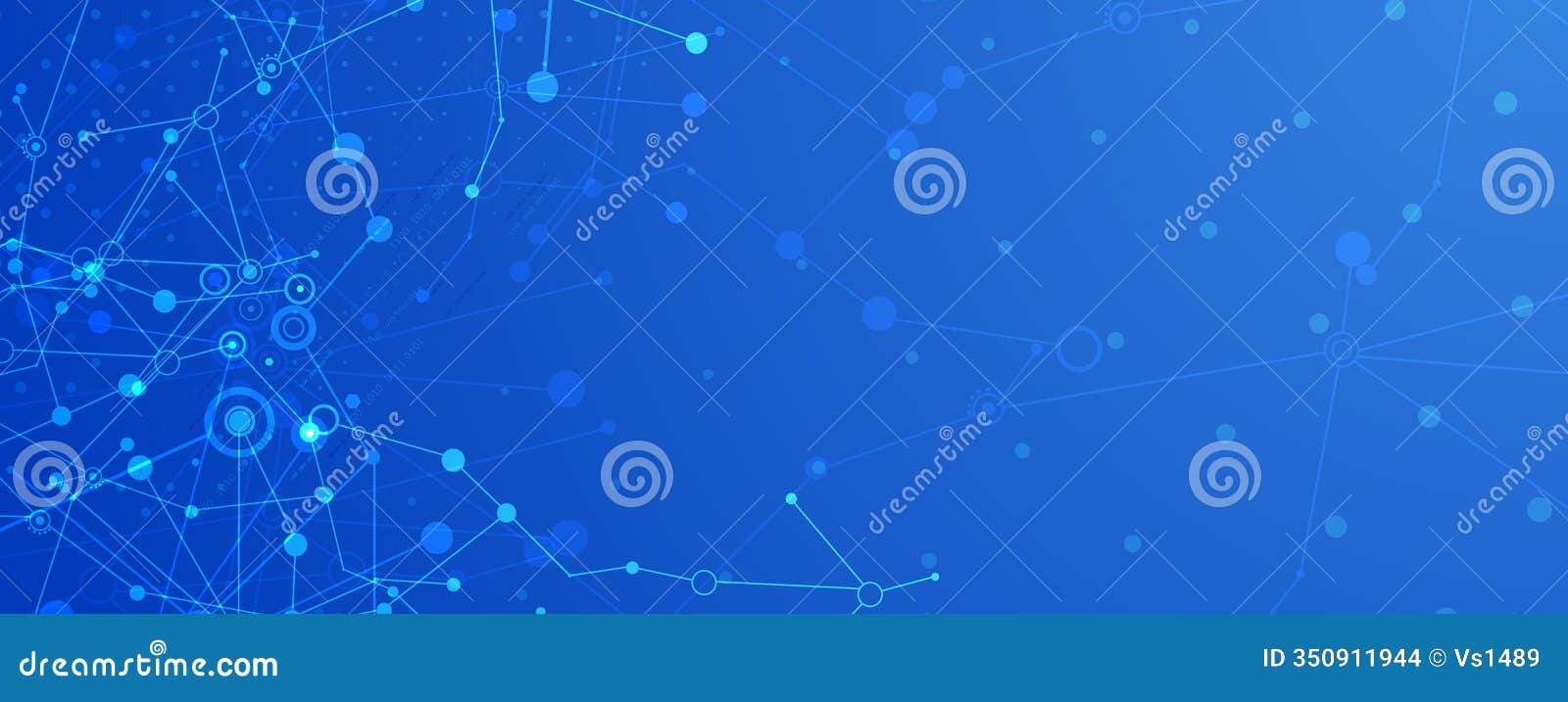 Plexus Effect On Abstract Background Cartoon Vector | CartoonDealer.com ...