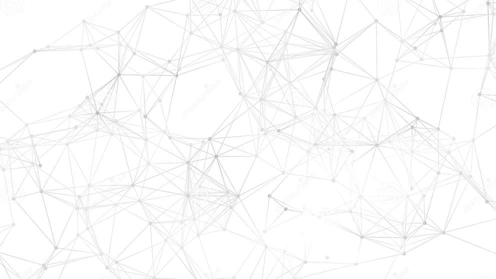 Abstract Geometric Background. Plexus Mesh Backdrop Illustration. Stock ...