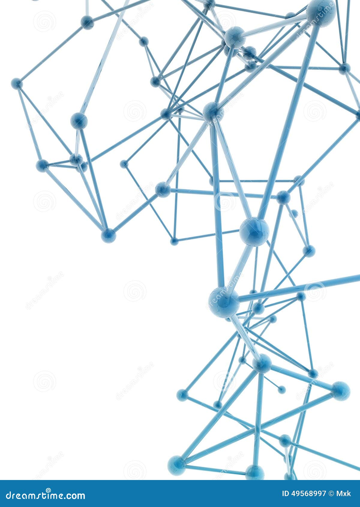 Plexus model stock image. Image of periodic, refractive - 49568997