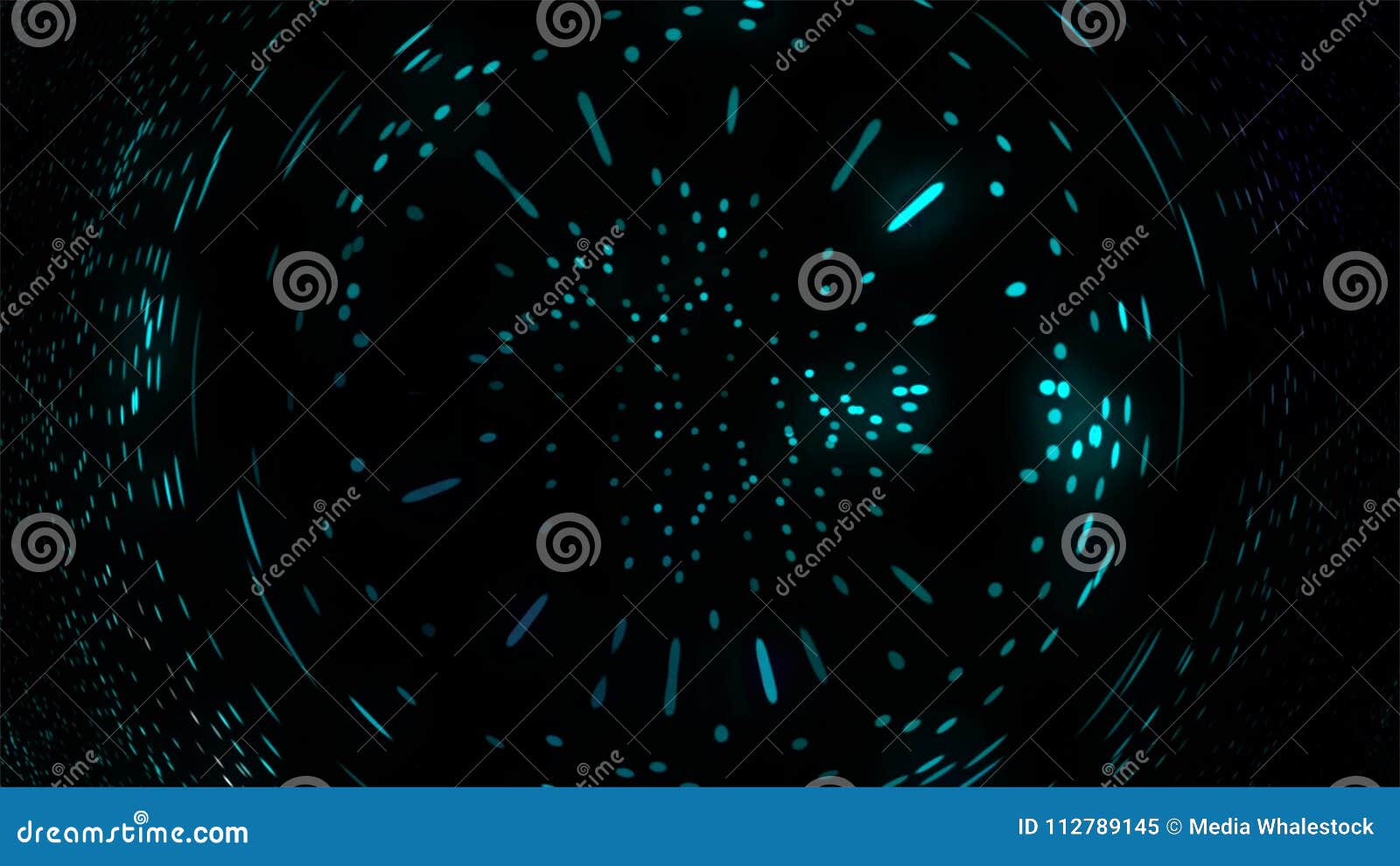 Plexus Style Loop Rotate Sphere Animation Cycle Color Dots And Lines Stock Illustration