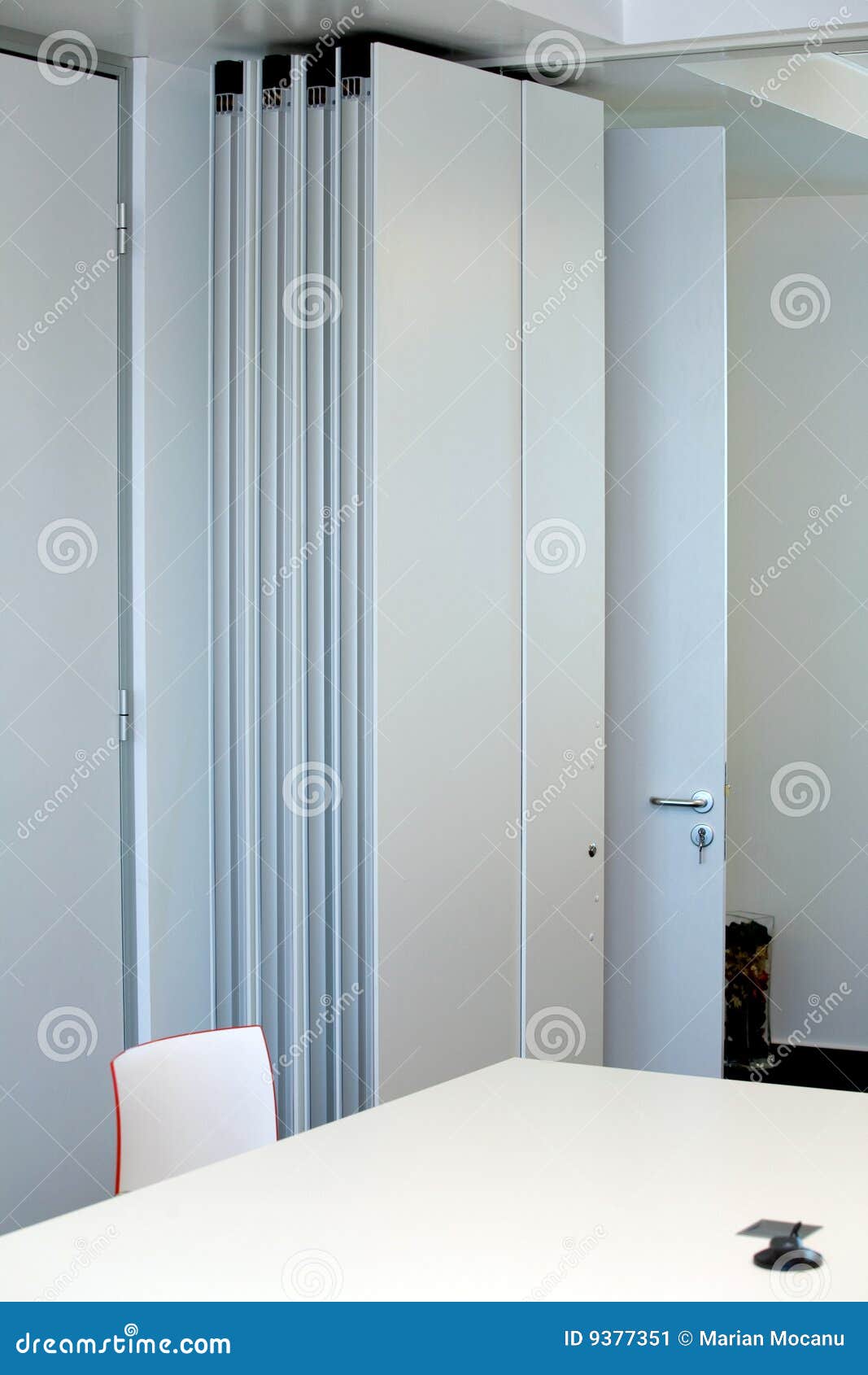 Pliable wall stock image. Image of design, office, visualization - 9377351