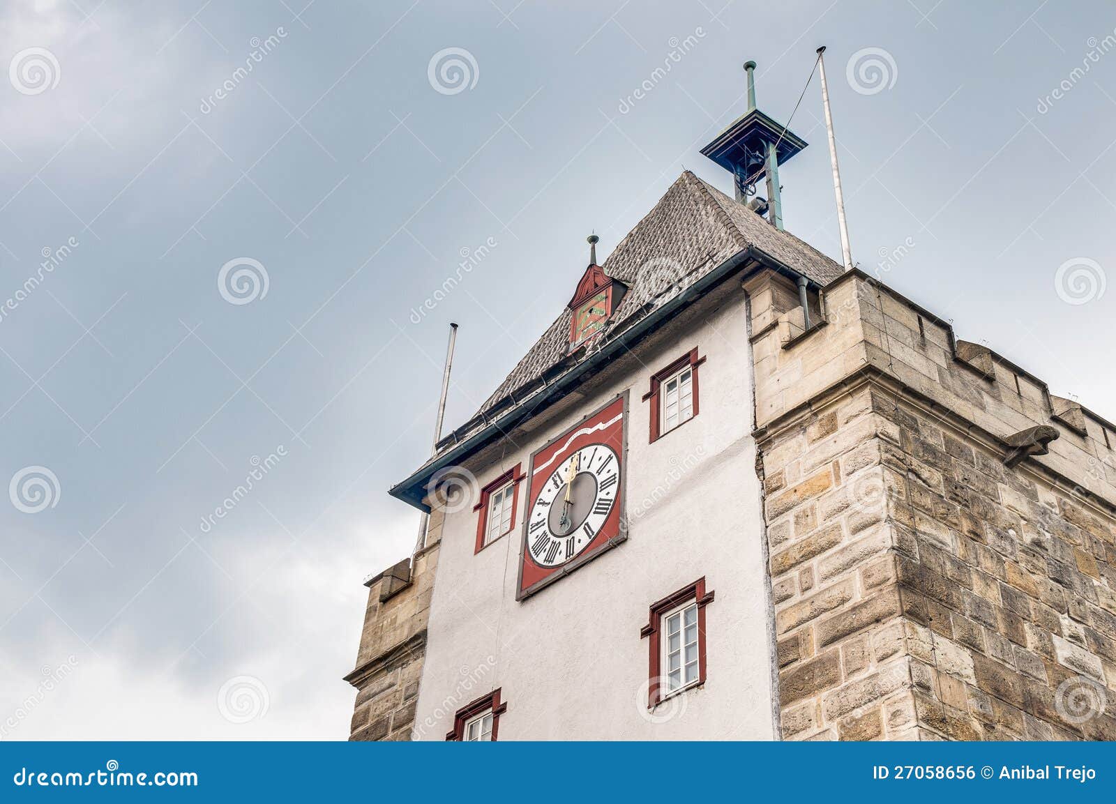 Pliensauturm Tower in Esslingen am Neckar, Germany Stock Photo - Image ...