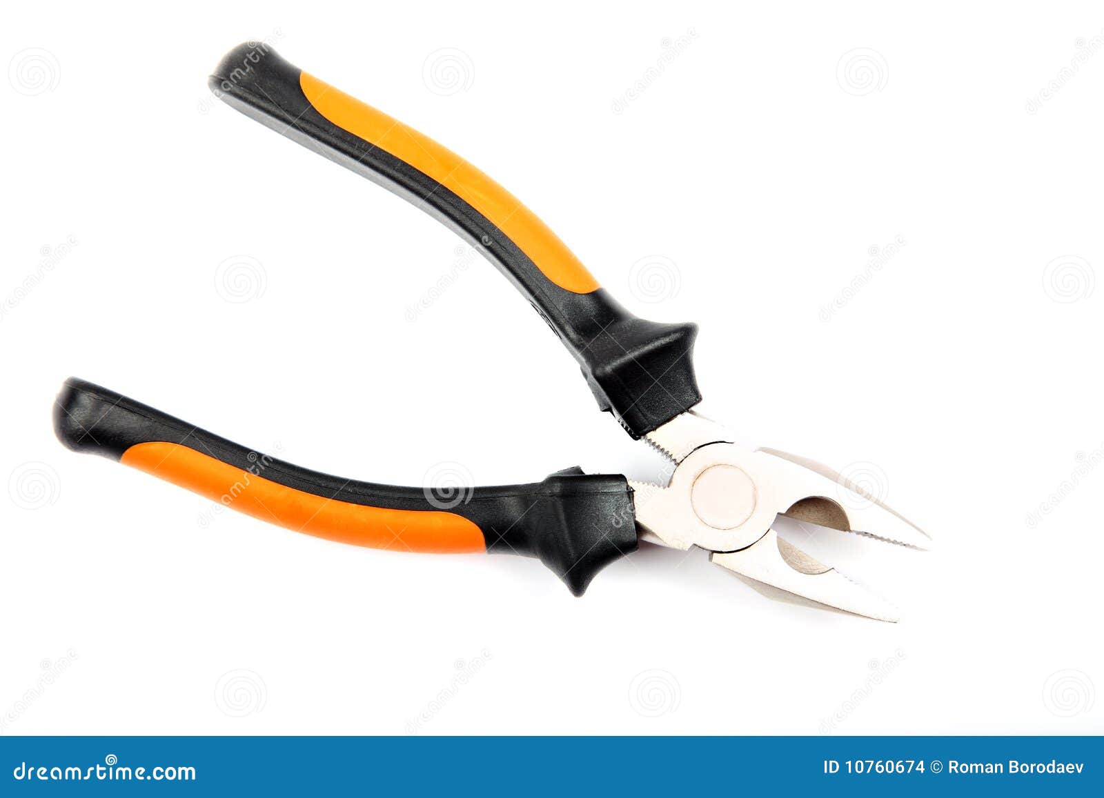 Pliers. stock photo. Image of construction, manual, shiny - 10760674