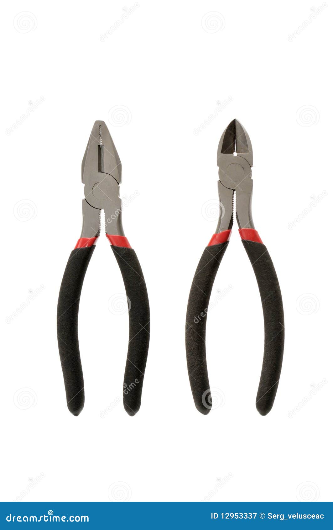 Pliers stock image. Image of objects, carpentry, mechanic - 12953337