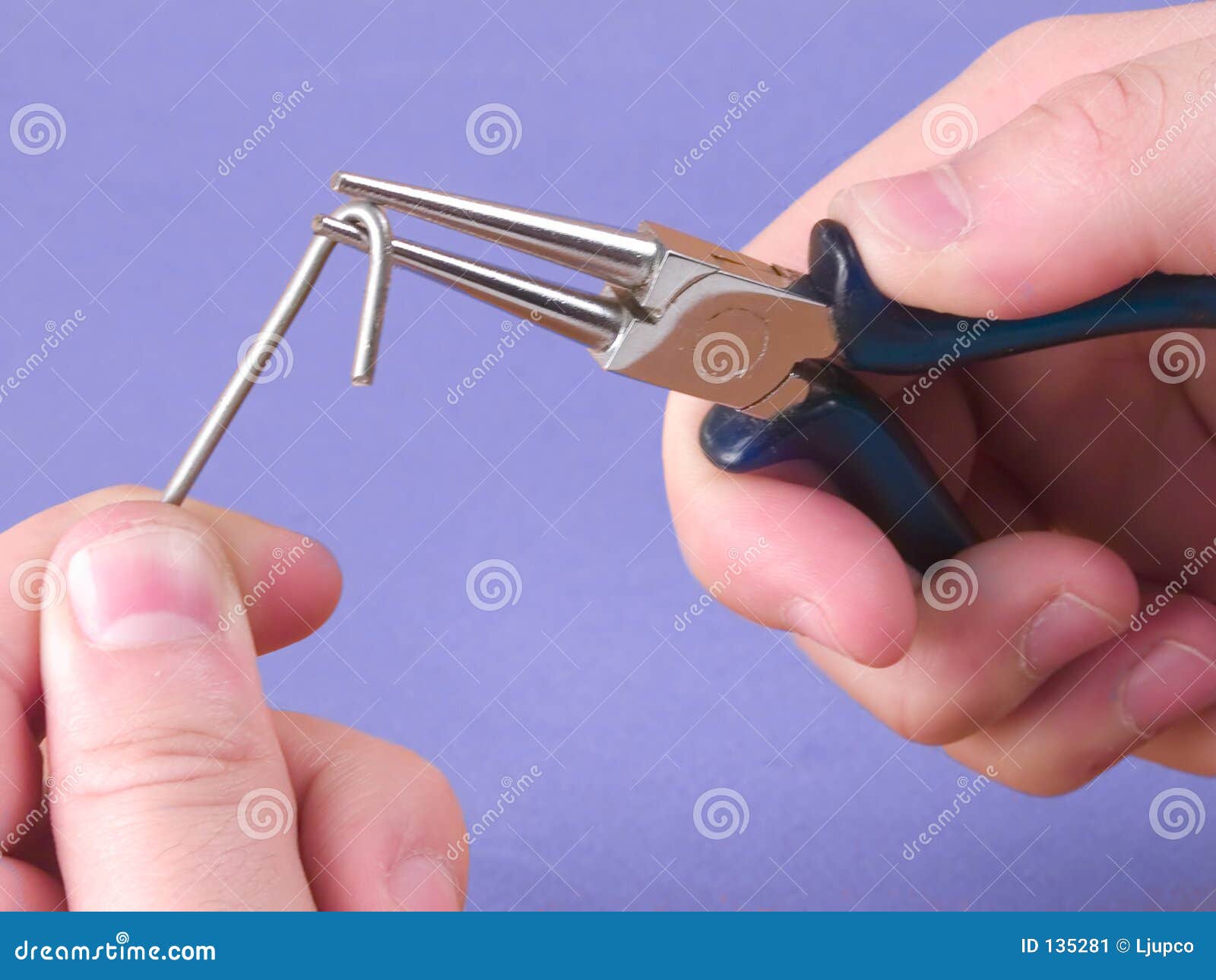 A pliers stock image. Image of jaws, handle, maintenance - 135281