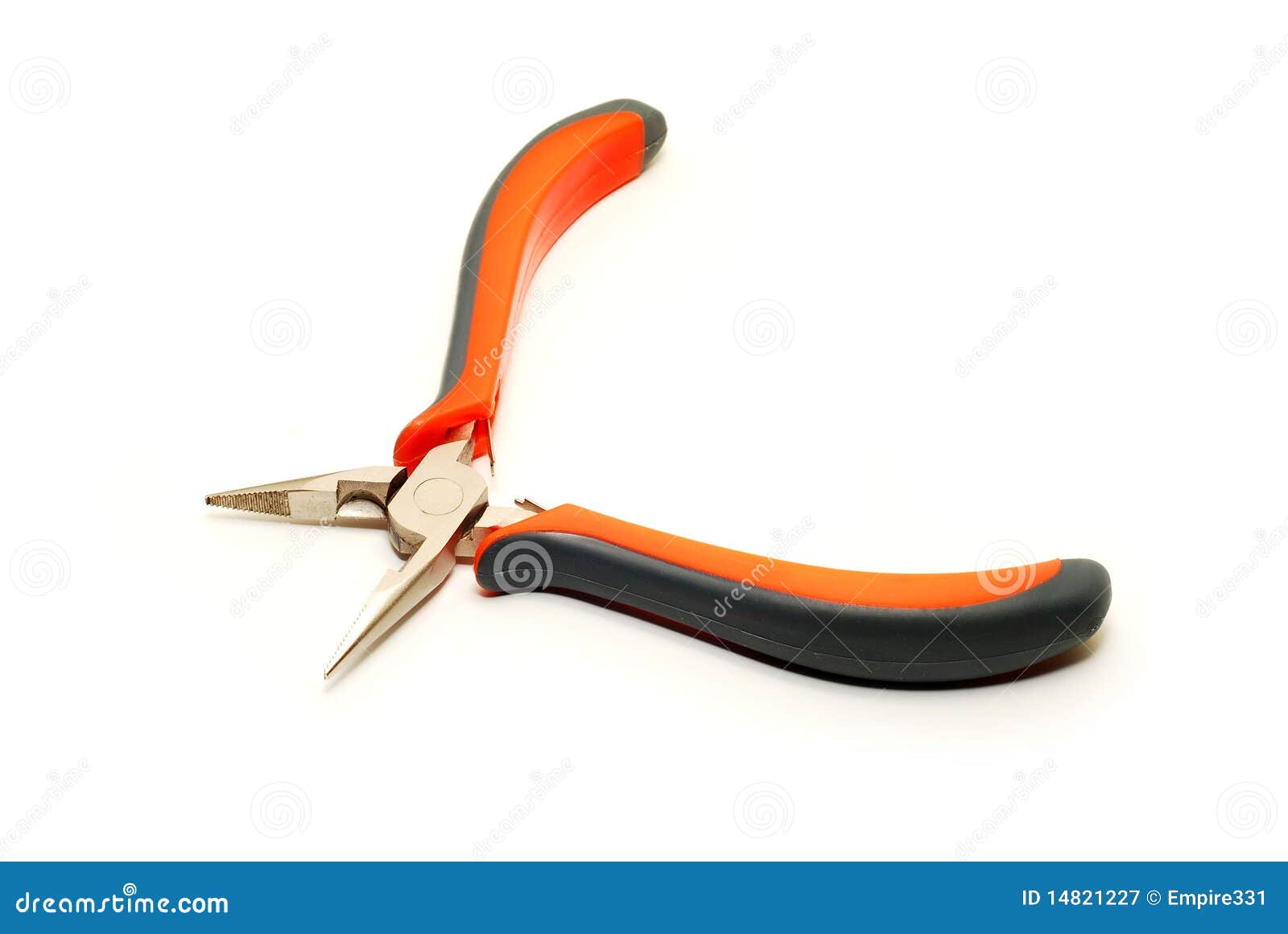 Pliers stock image. Image of plastic, metal, instrument - 14821227