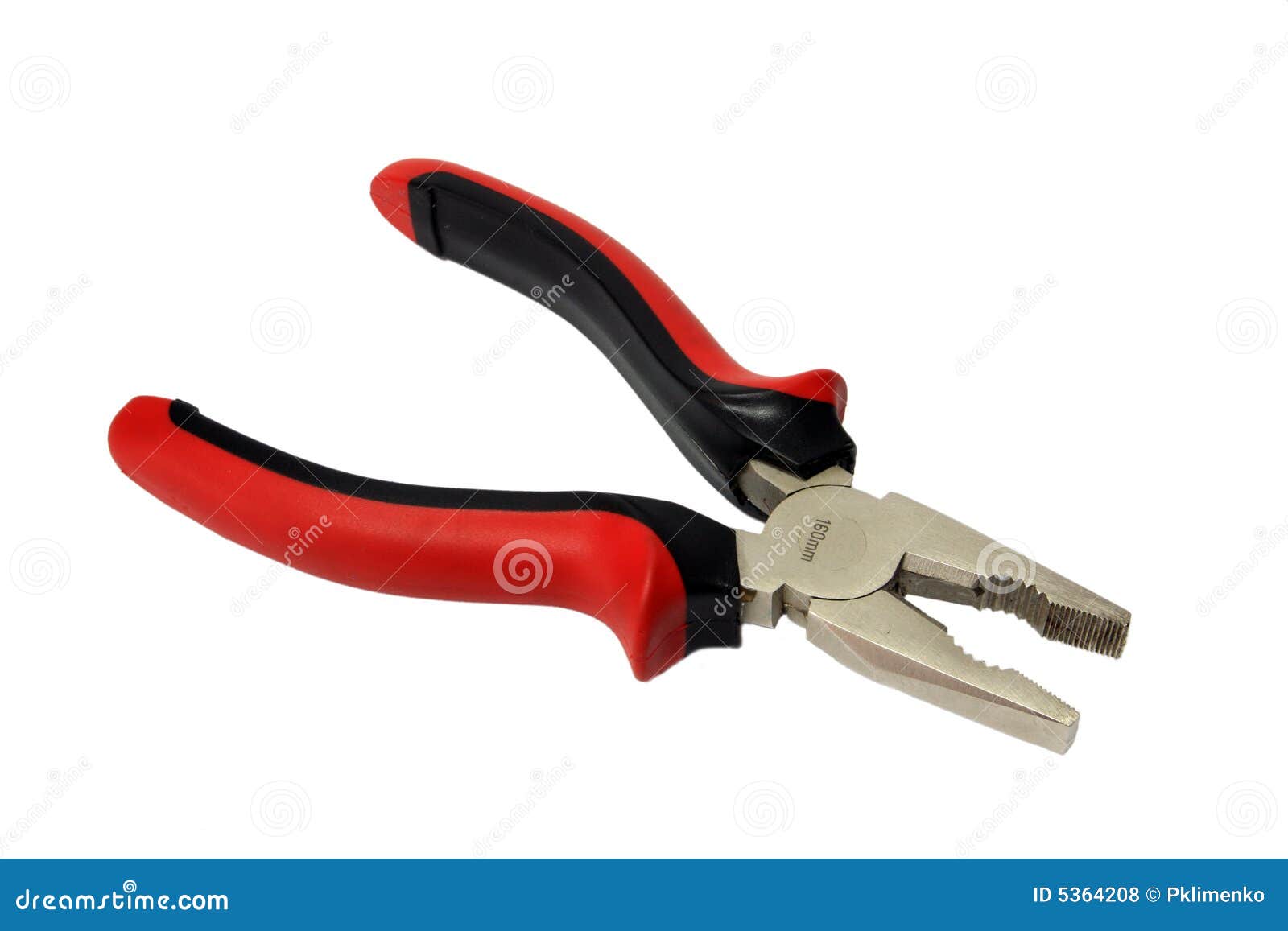 Pliers stock photo. Image of electrical, isolated, electricity - 5364208