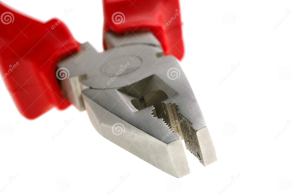 Pliers stock image. Image of diagonal, isolated, macro - 8129277