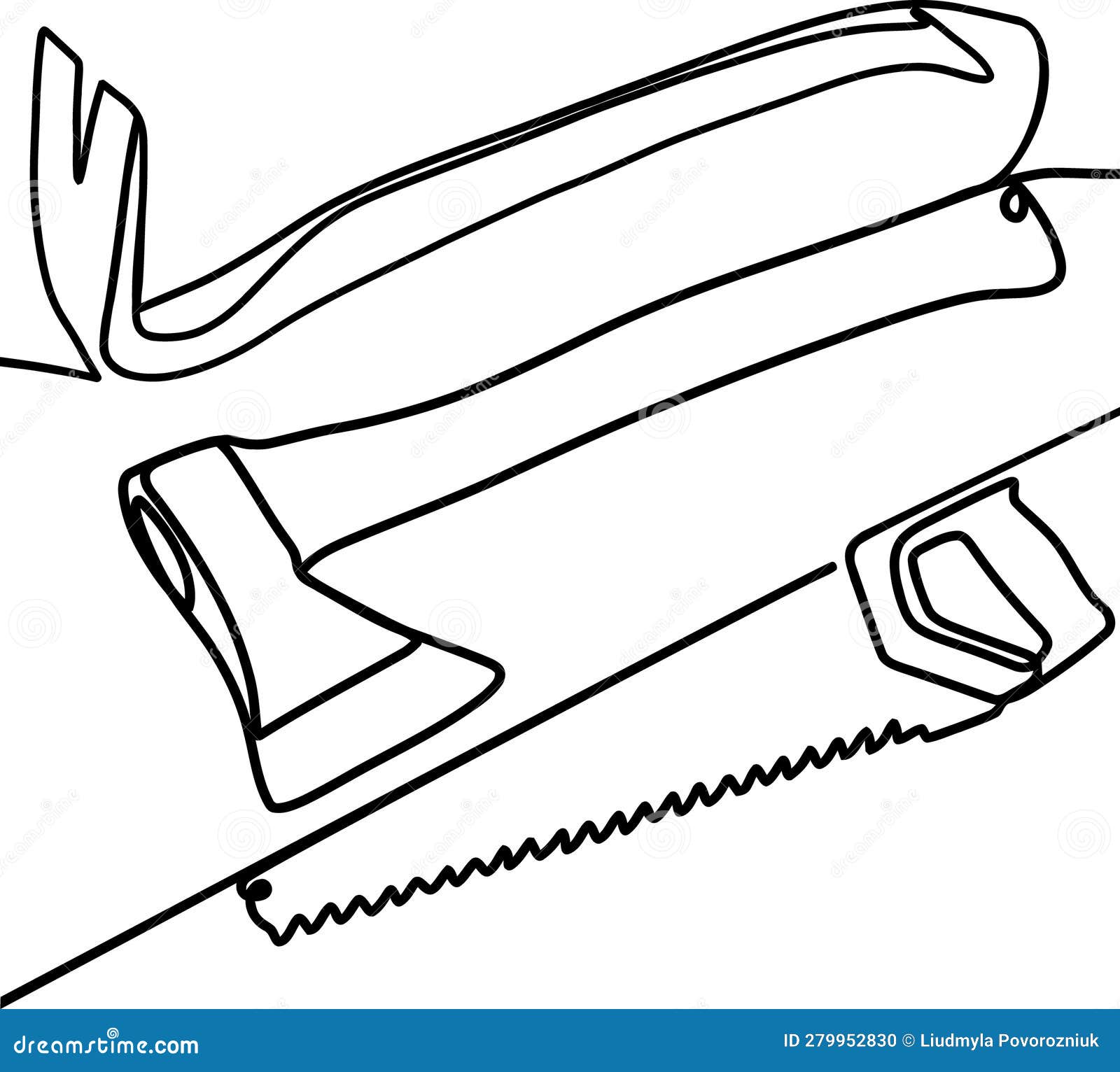 Pliers Articulated For Craftsmen On Black And White Background Hand ...