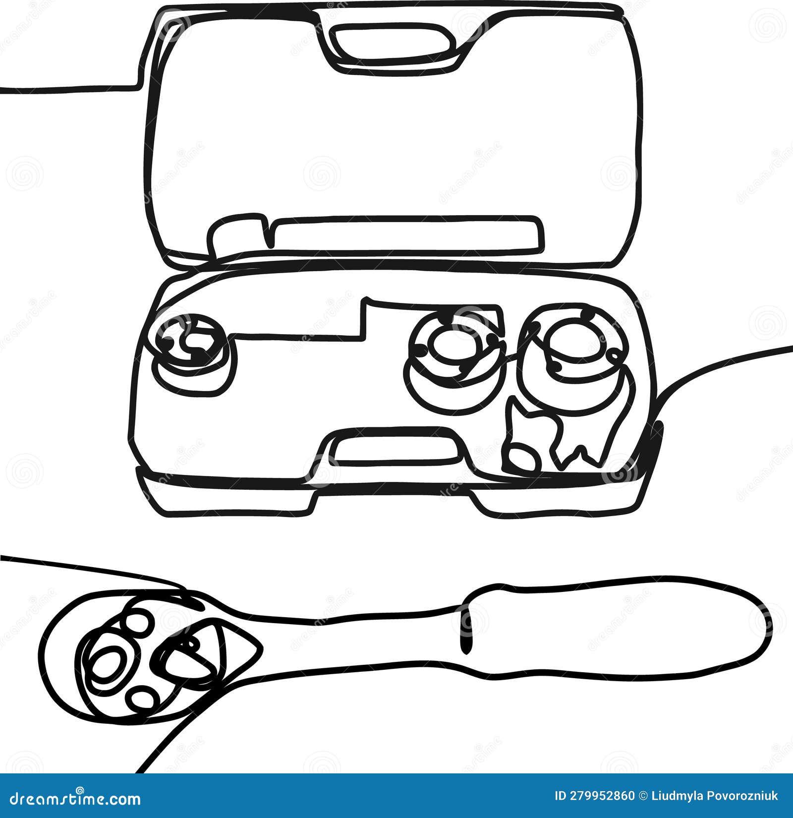 Pliers Articulated For Craftsmen On Black And White Background Hand ...