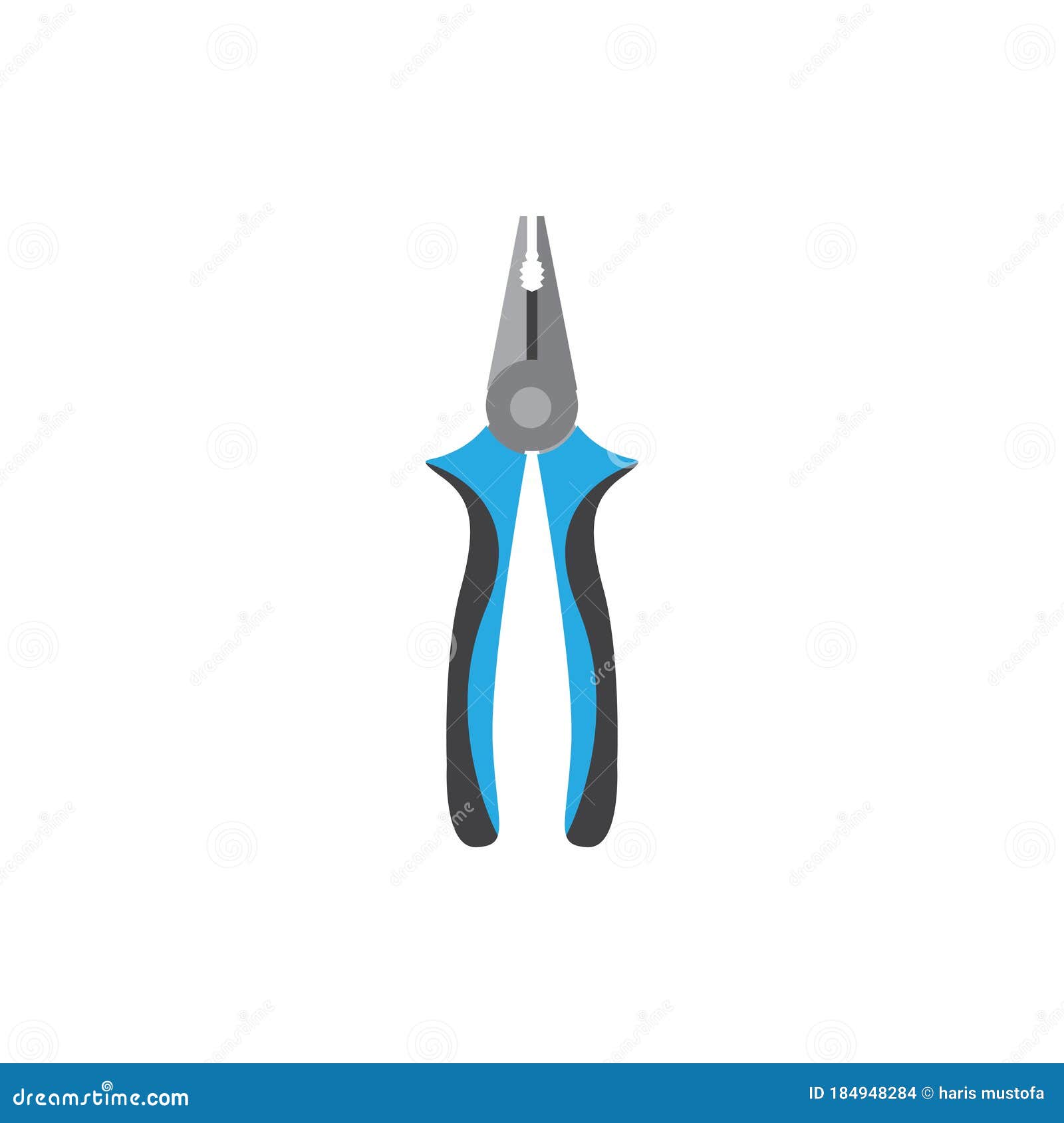 Pliers Graphic Design Template Vector Isolated Stock Illustration ...