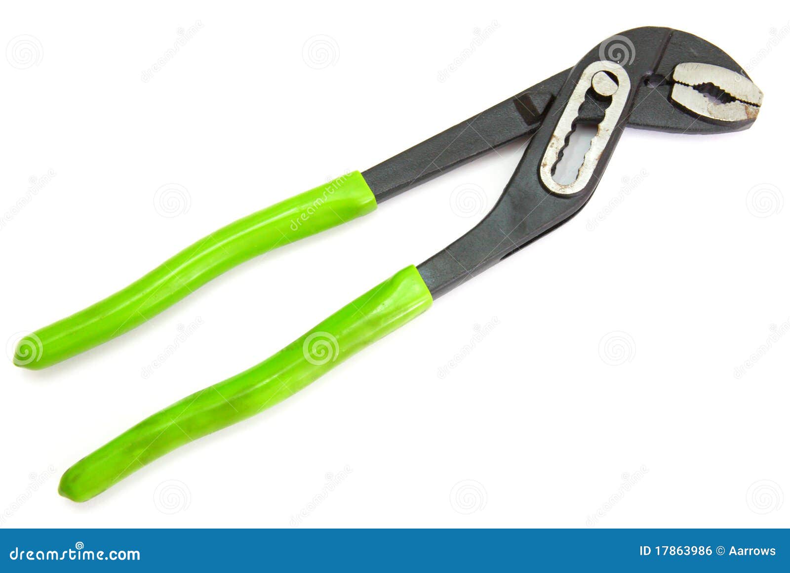 Pliers isolated stock photo. Image of repairing, background - 17863986