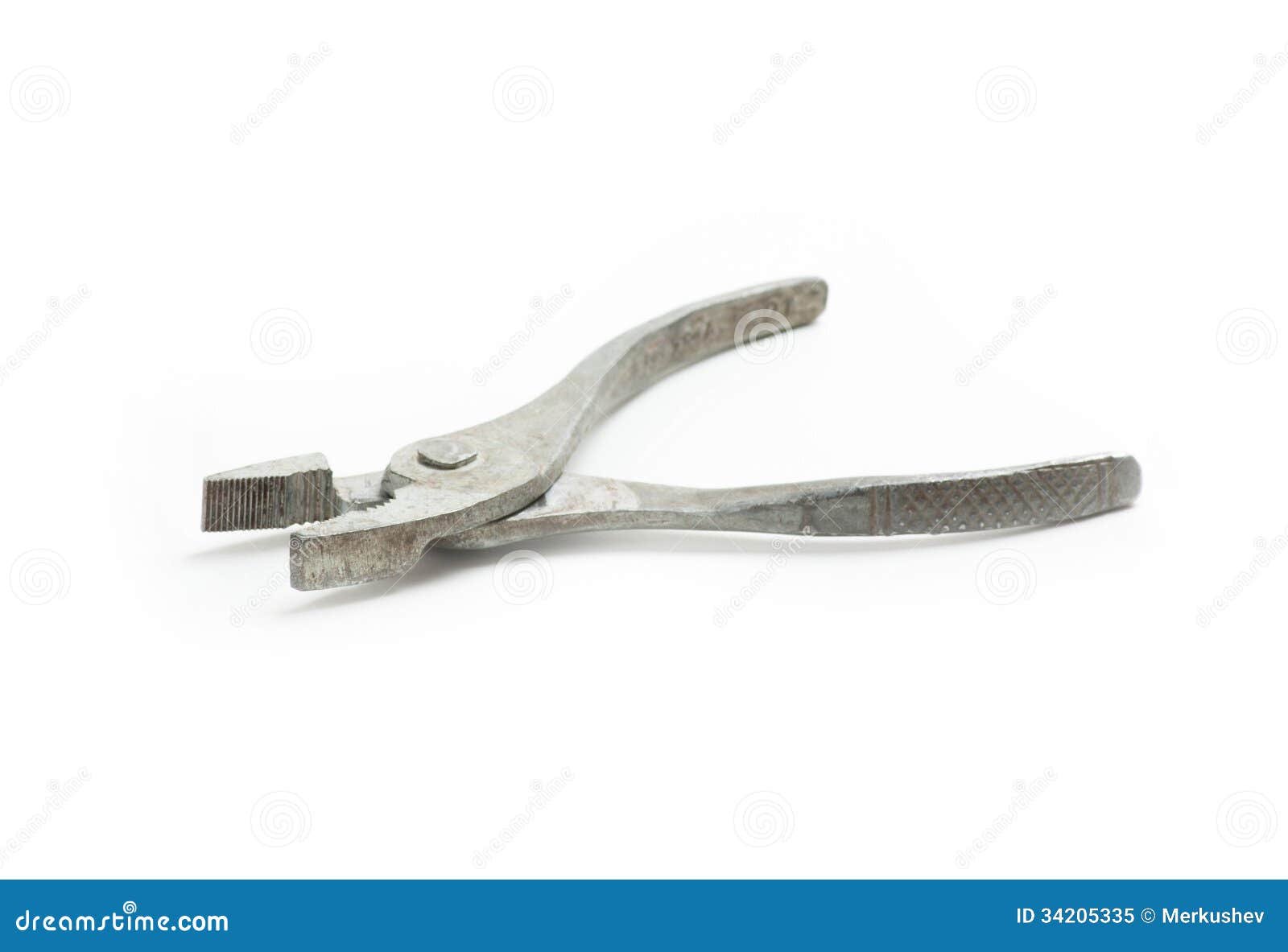 Pliers, isolated stock image. Image of tool, work, tools - 34205335