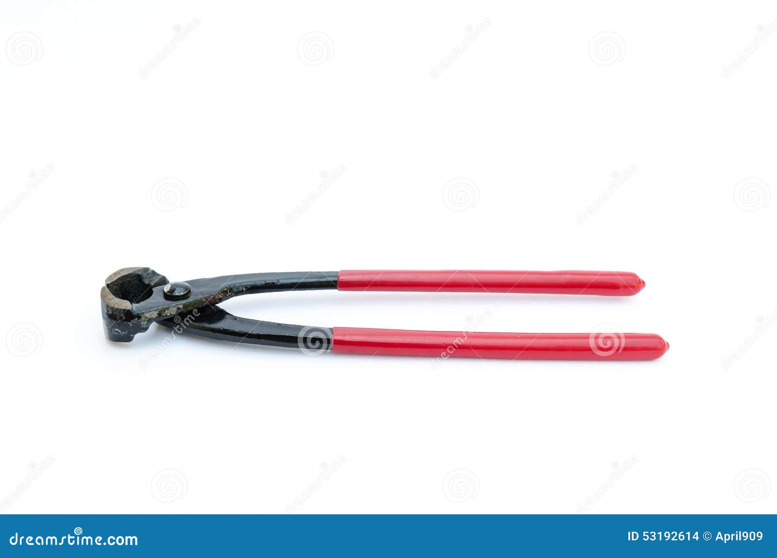 Pliers Isolated on a White Background Stock Photo - Image of background ...