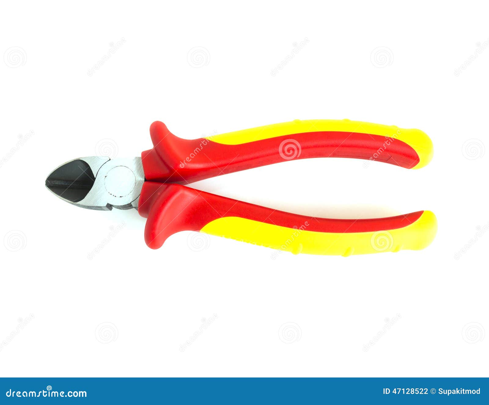 Pliers stock photo. Image of equipment, garden, hand - 47128522
