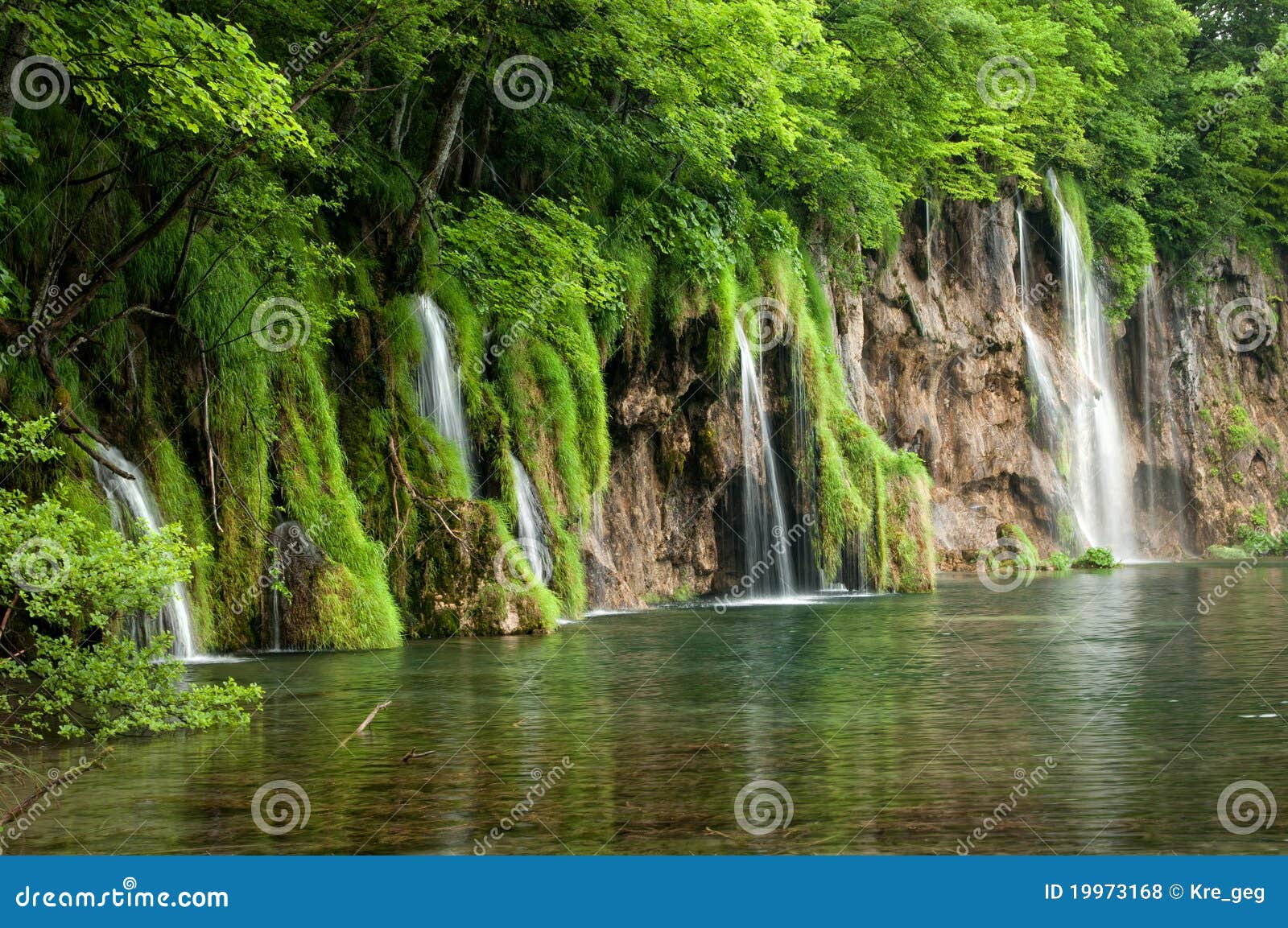 Plitvice Waterfalls Picture. Image: 19973168