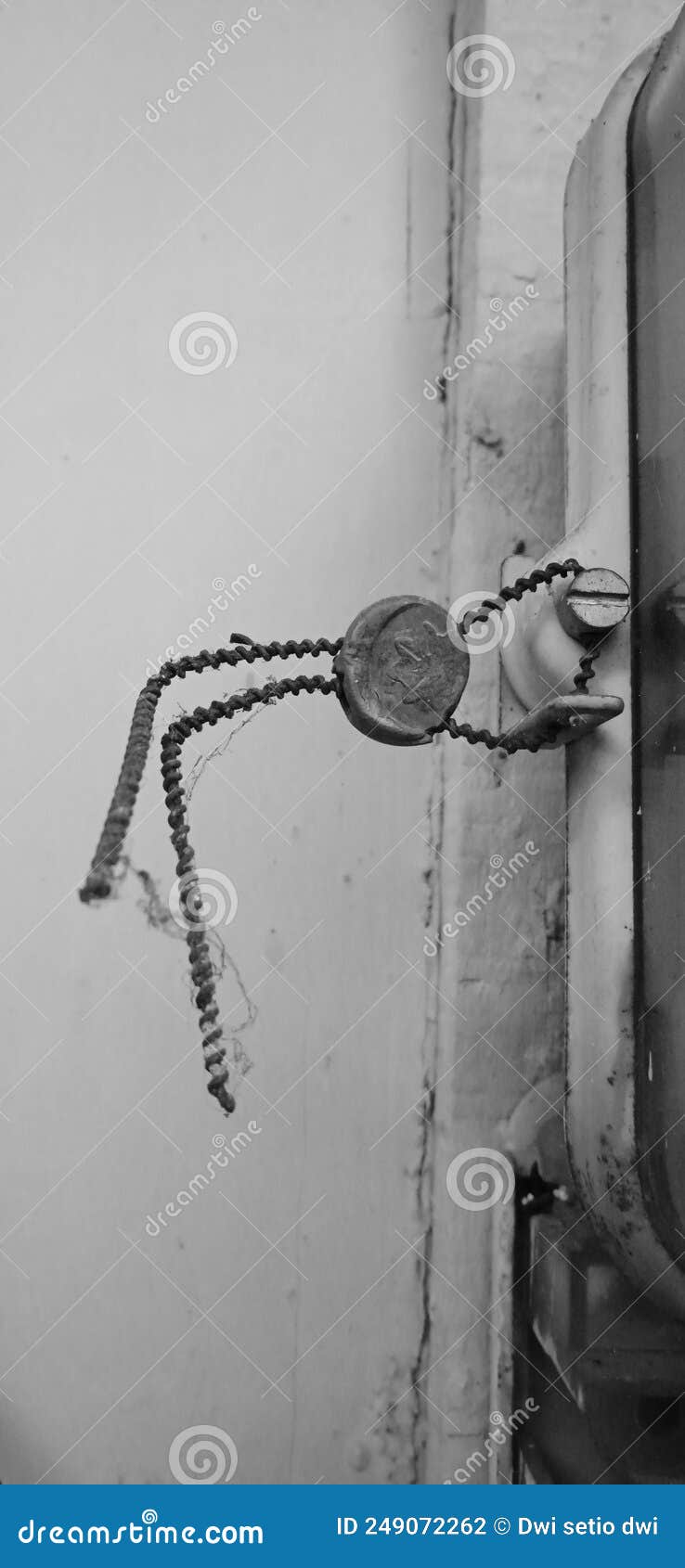 Pln Electrical Panel Seals are Prohibited from Opening Stock Photo ...