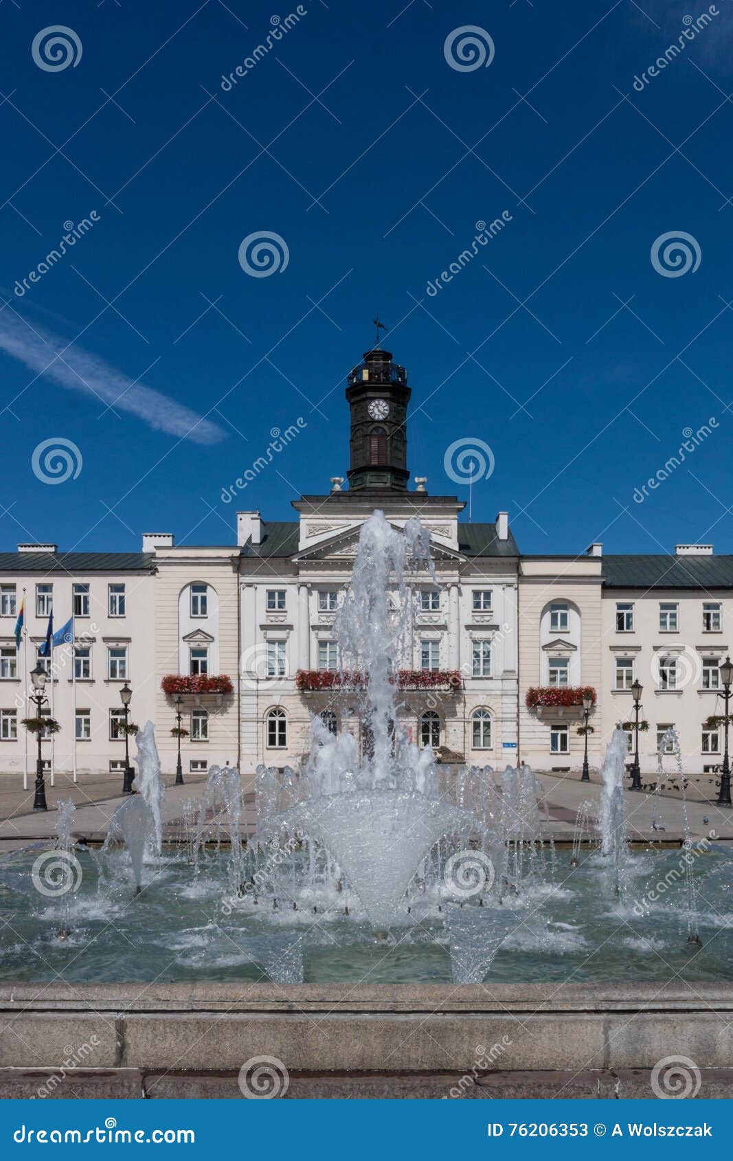 Plock old town in Poland stock image. Image of detail - 76206353