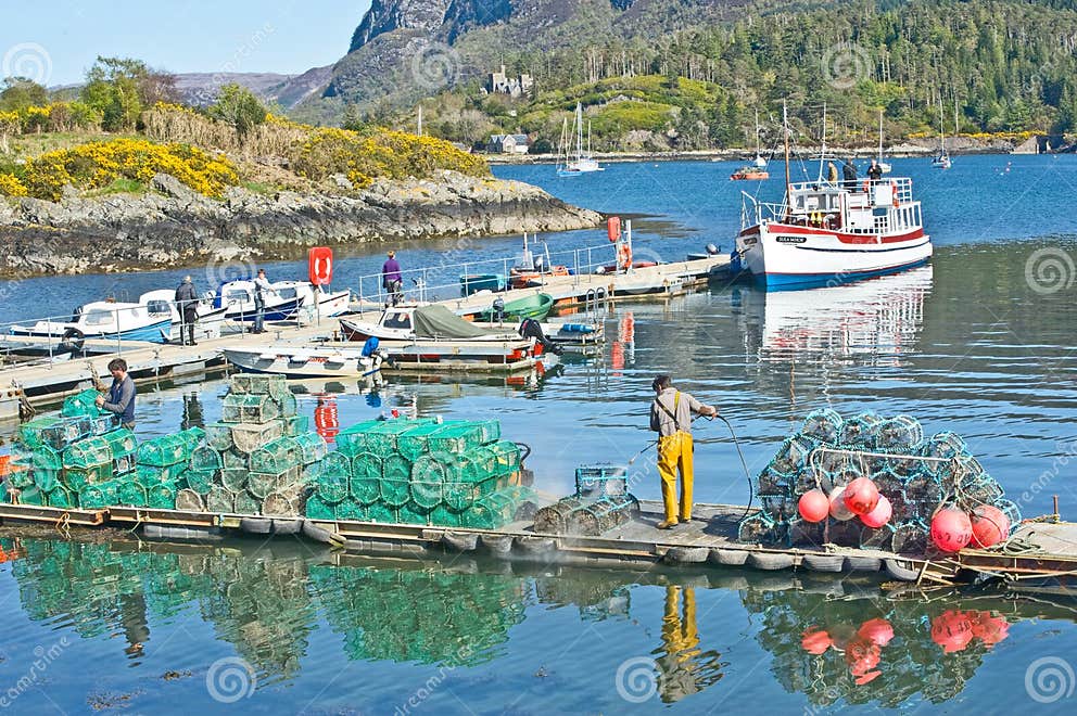Plockton in Wester Ross. editorial stock photo. Image of scotland ...