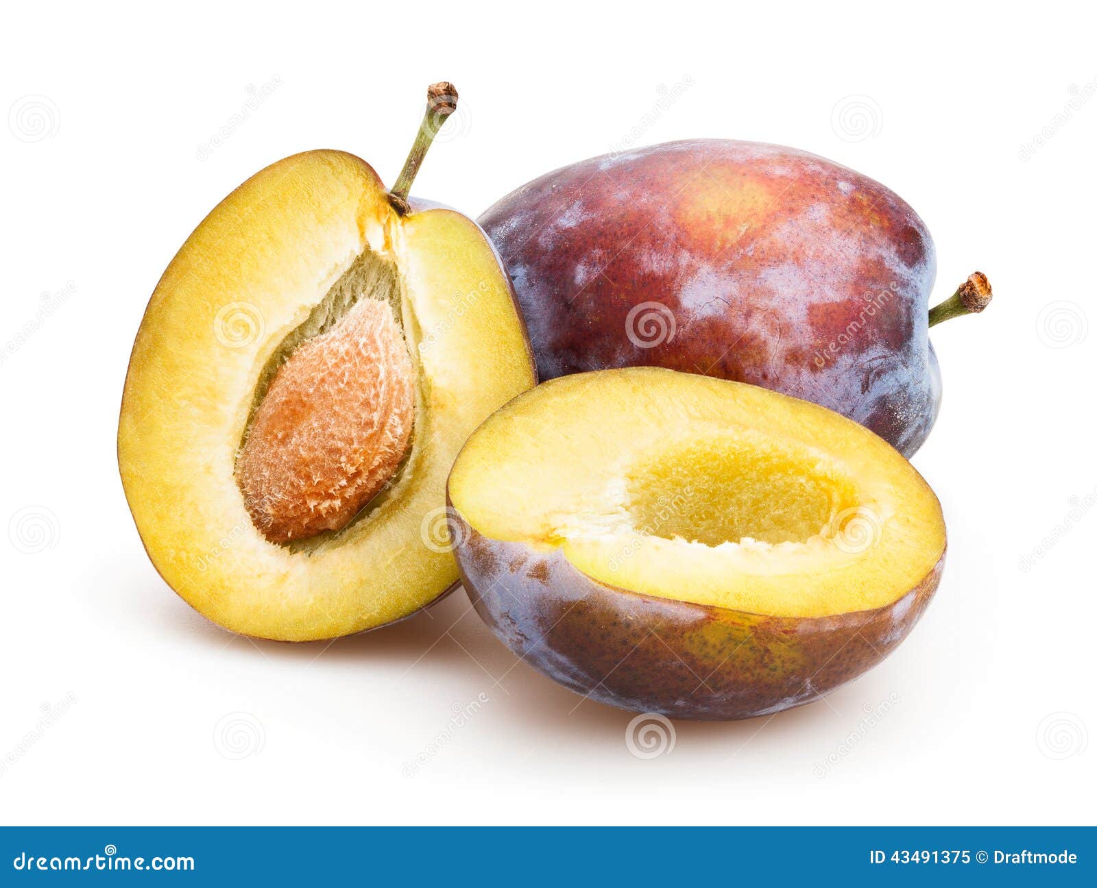 Plommon fotografering för bildbyråer. Bild av vitt, näring - 43491375