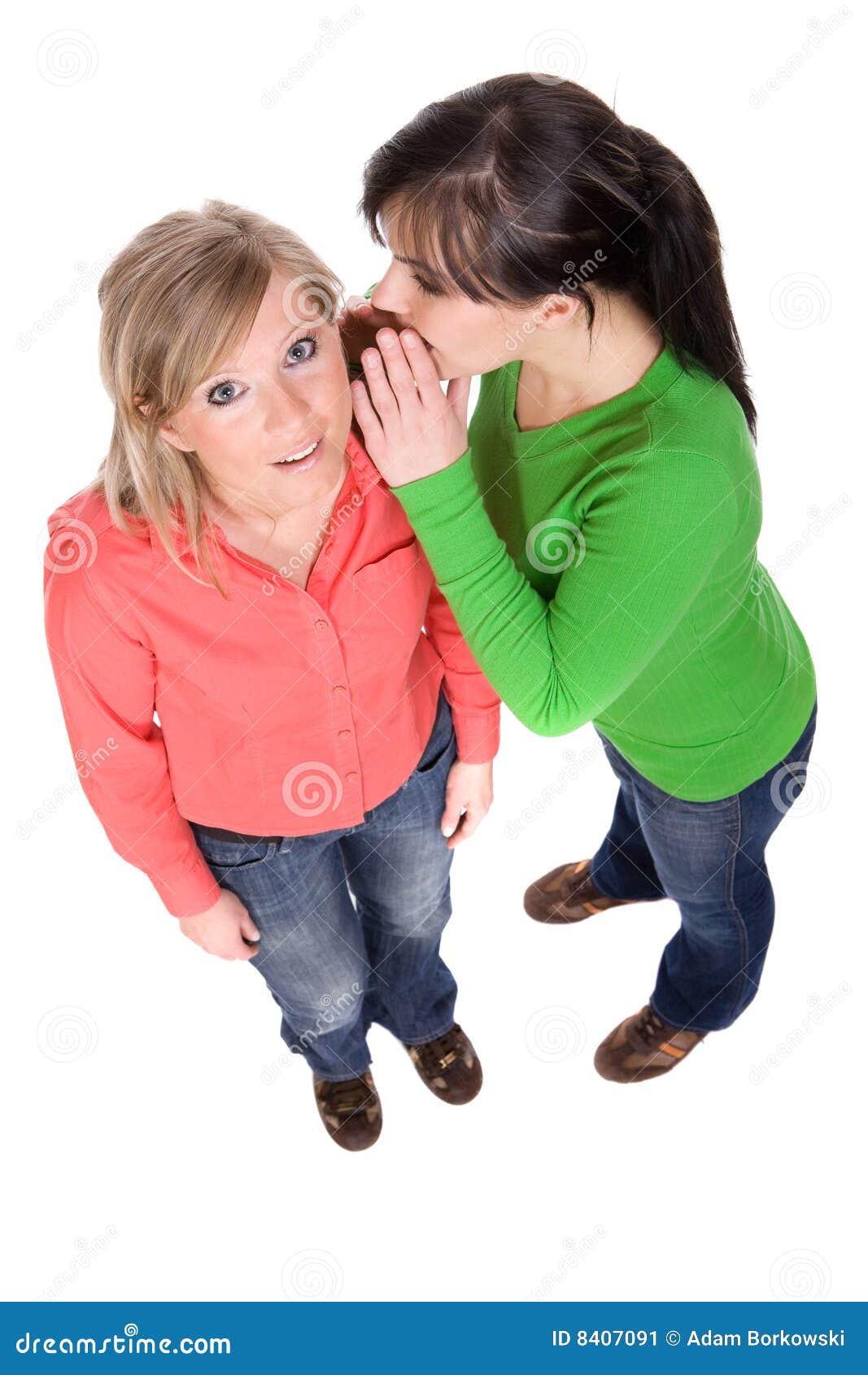 Plotka obraz stock. Obraz złożonej z plotkarz, kobieta - 8407091