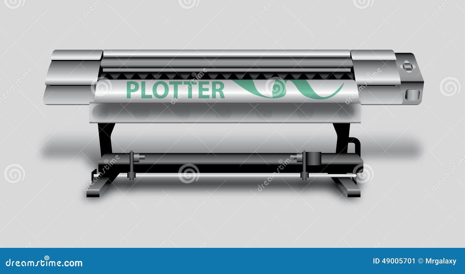 Plotter stock illustration. Illustration of poligraphic - 49005701
