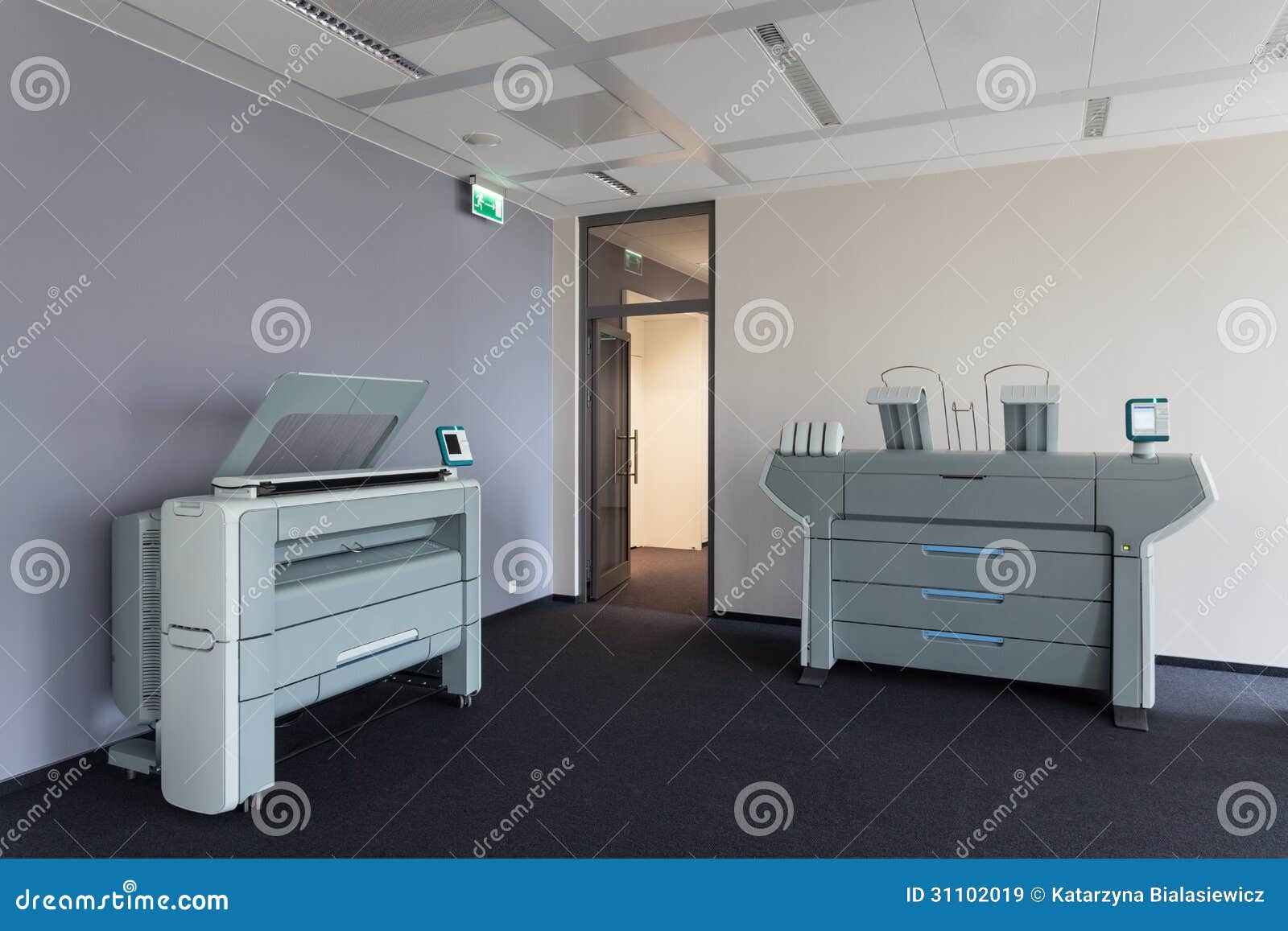 Plotters stock illustration. Illustration of print, business - 31102019