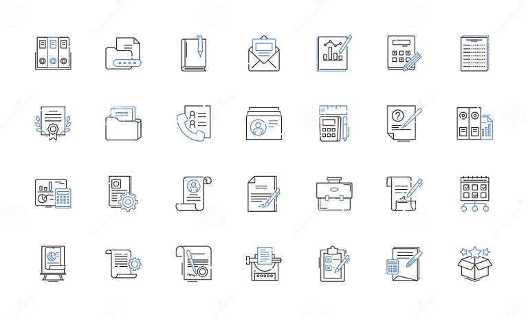 Plotting Course Line Icons Collection. Navigation, Route, Mapping ...
