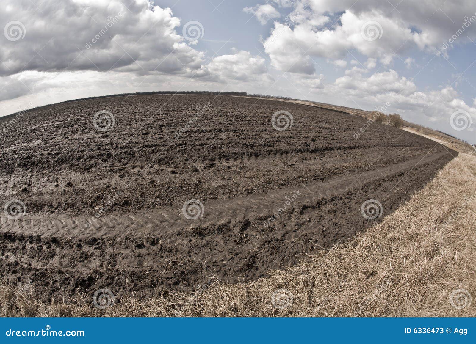 Plough land stock image. Image of land, cultivate, brown - 6336473