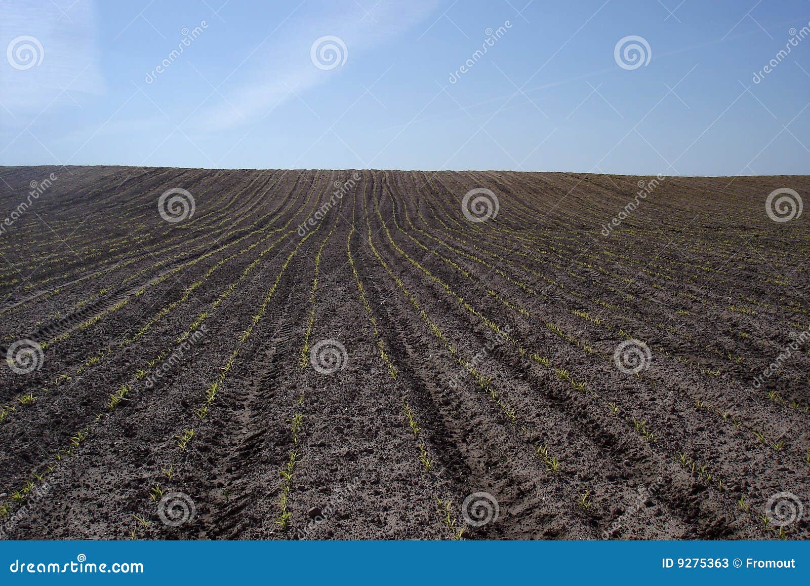 Plough land stock image. Image of freshness, land, environment - 9275363