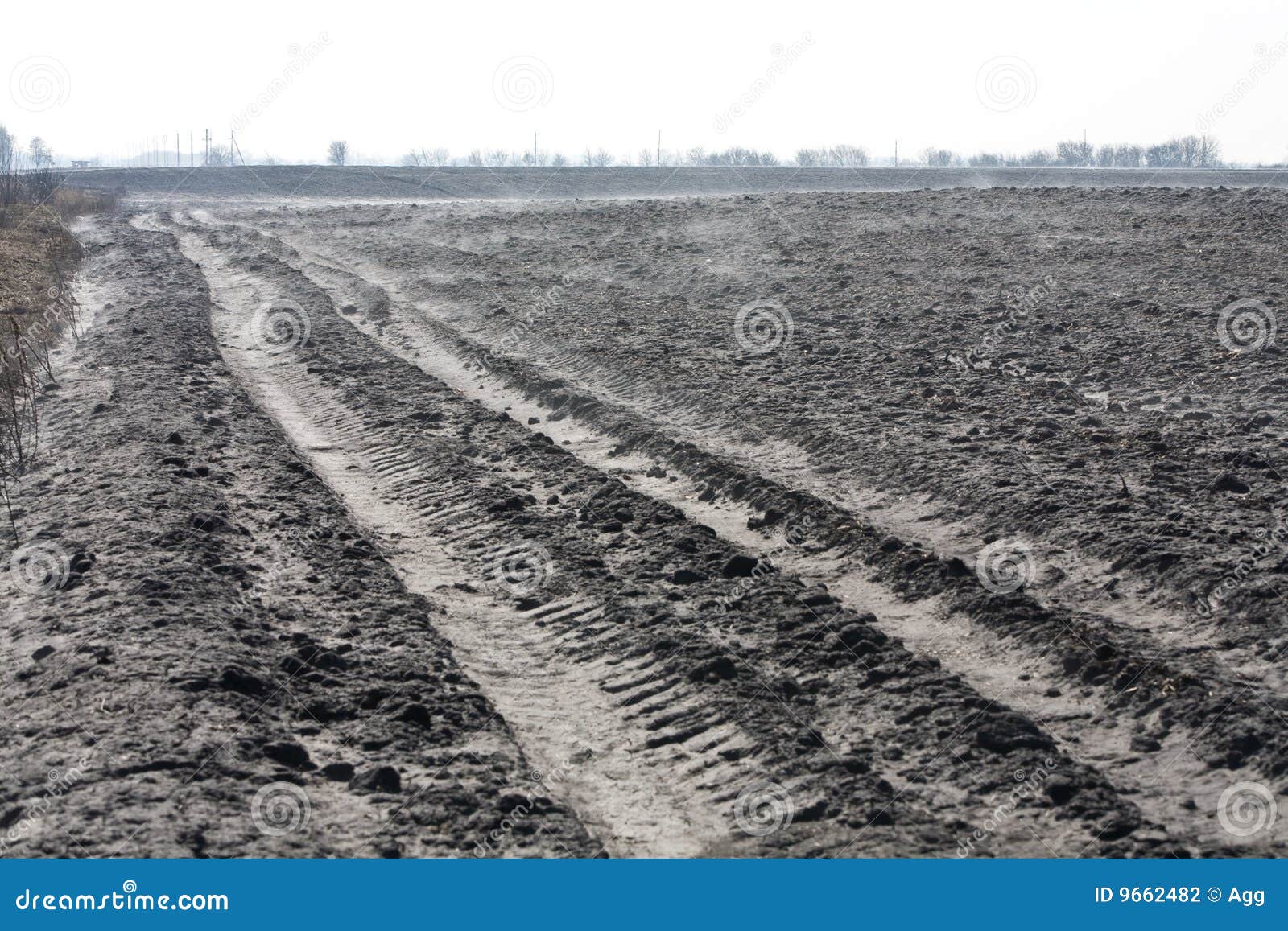 Plough land stock photo. Image of cultivate, texture, cultivated - 9662482