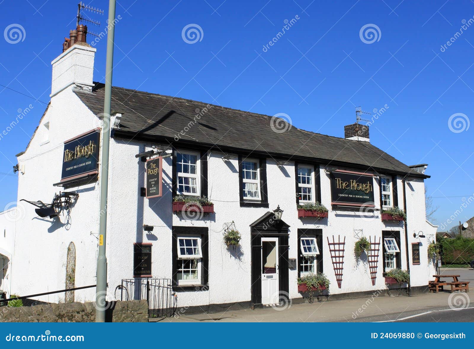 The Plough Village Pub Galgate Lancashire England Editorial Image ...