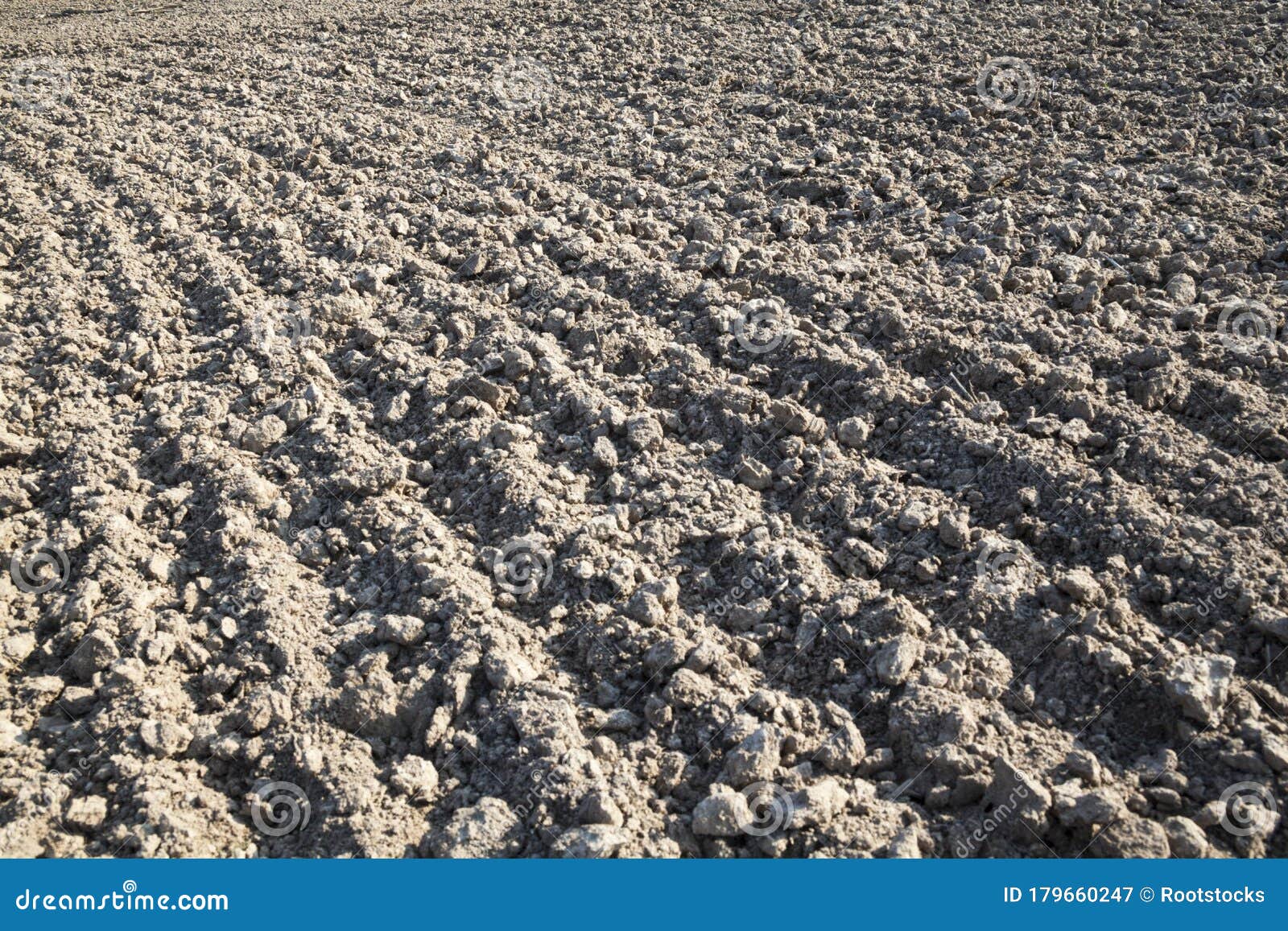 Ploughed field stock image. Image of land, furrow, closeup - 179660247