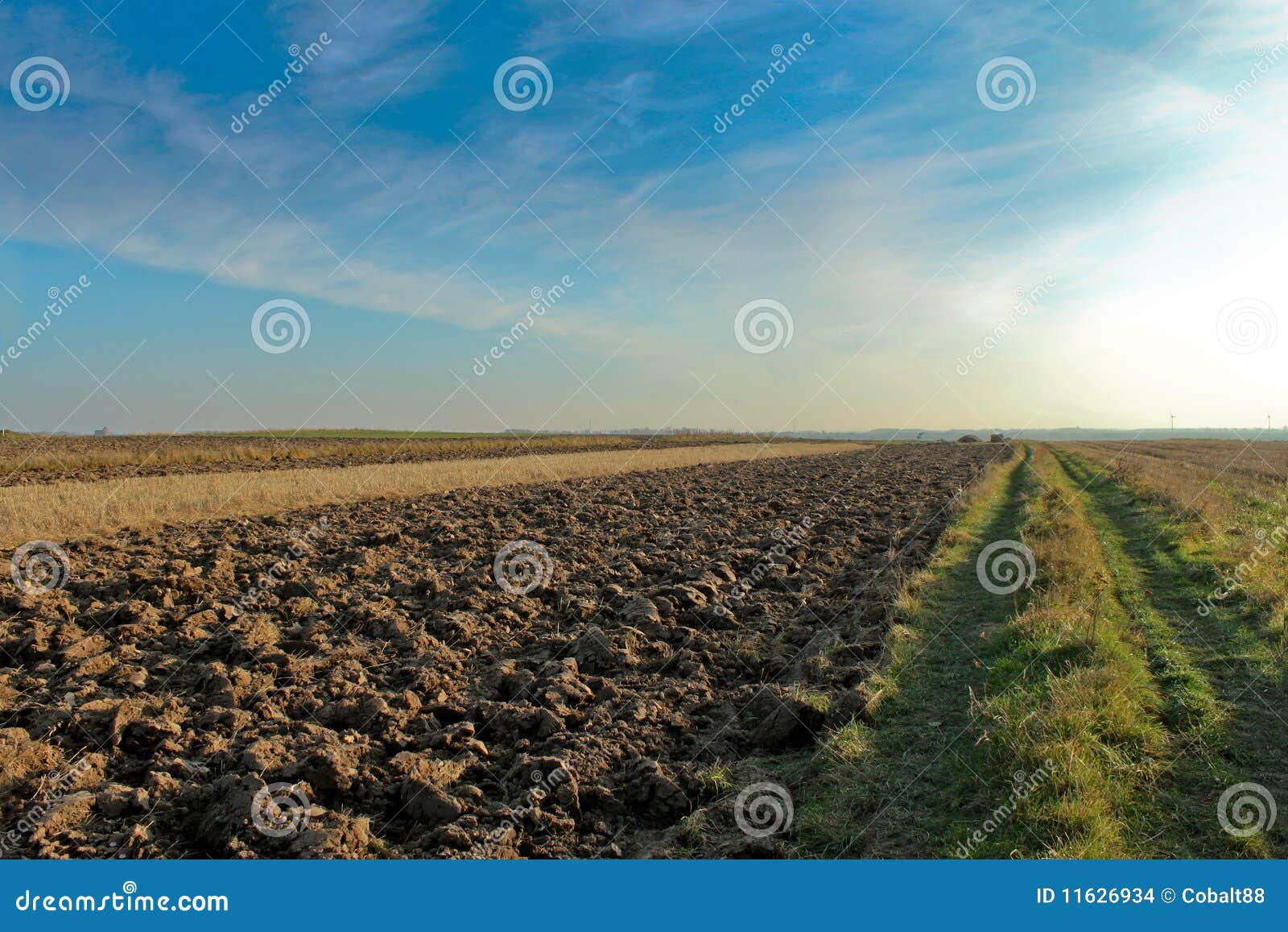 Ploughed land stock photo. Image of environment, farm - 11626934